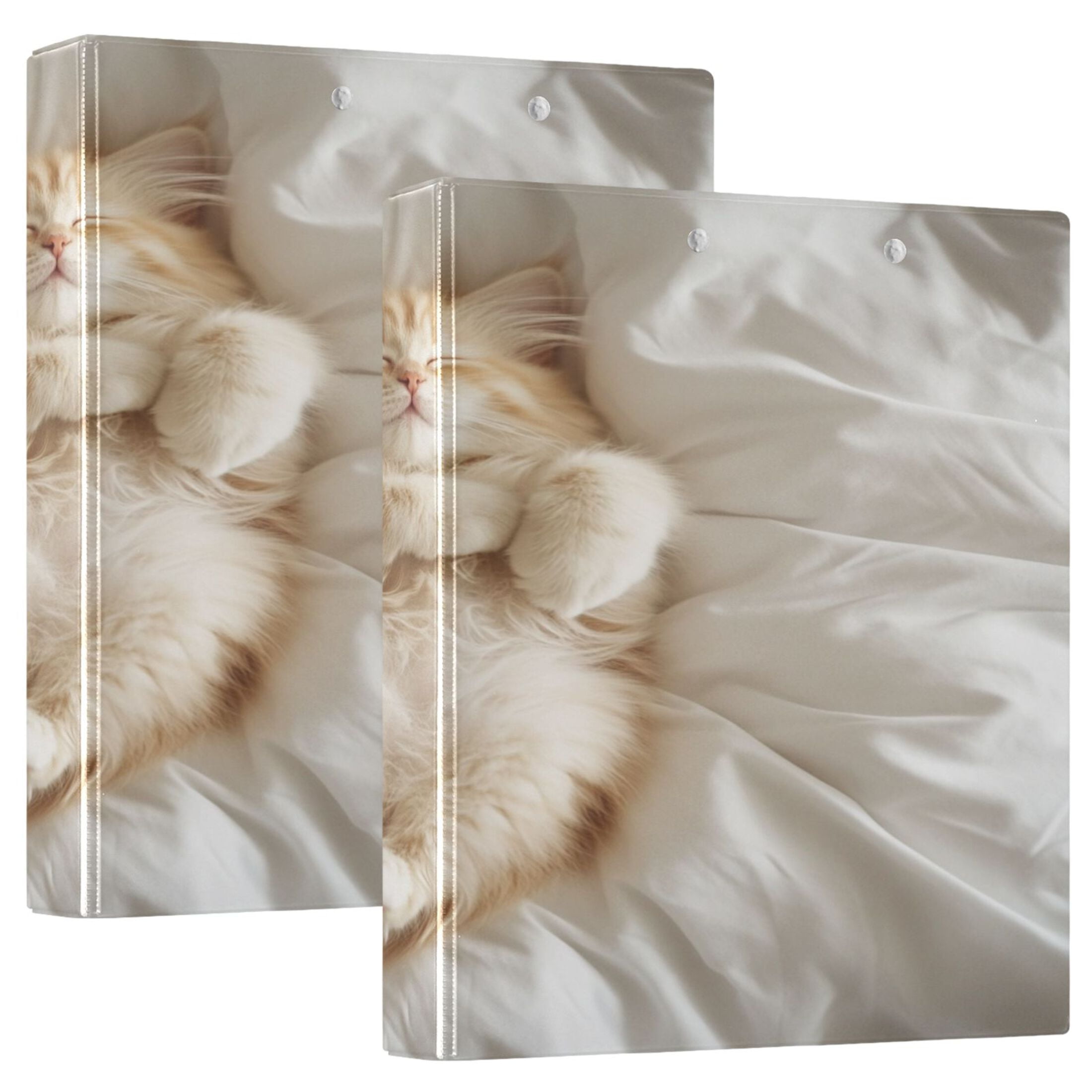 WOBOGO Sleeping Cat File Folders Extra Large Capacity to Hold 200 ...