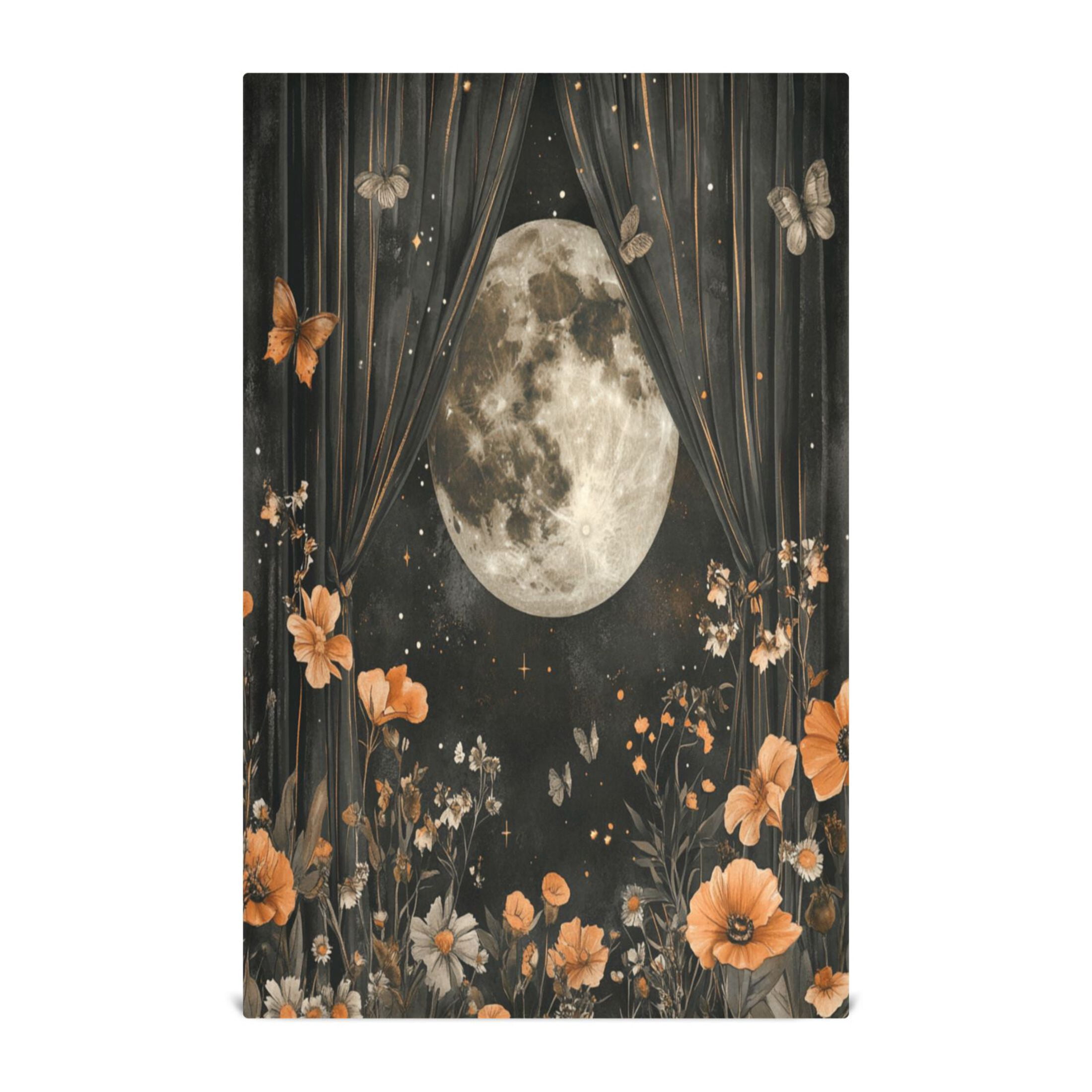 WOBOGO Spiritual Night Kitchen Towel 1 Piece Large Cotton Dishcloth ...