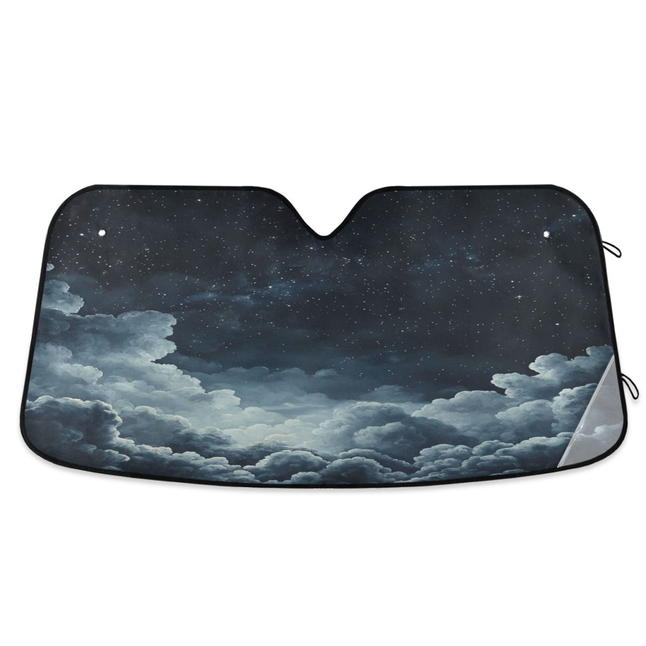 WOBOGO Starry Night Sky Picture Car Windshield Sunshades Autopilot ...