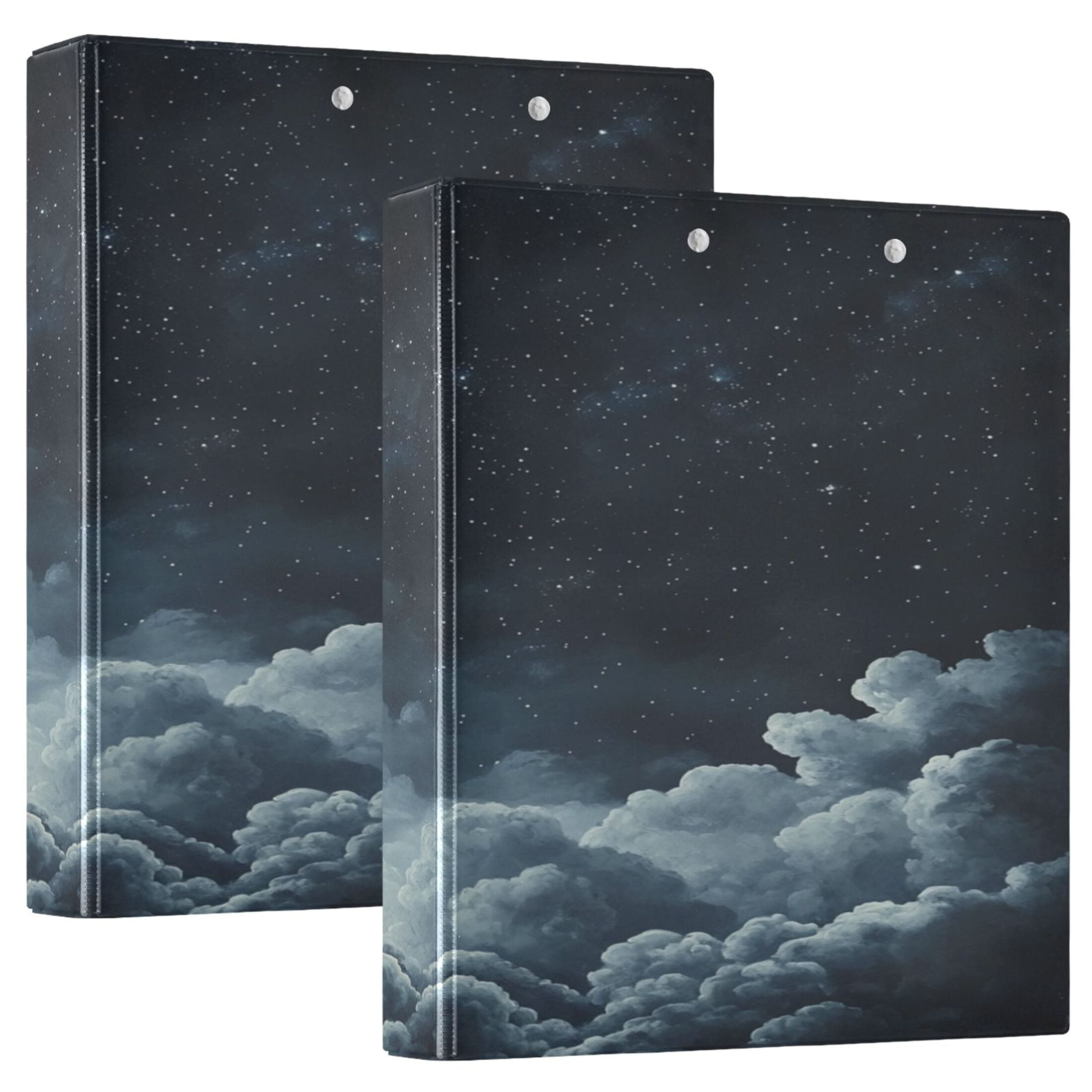 WOBOGO Starry Night Sky Picture File Folders Extra Large Capacity to ...