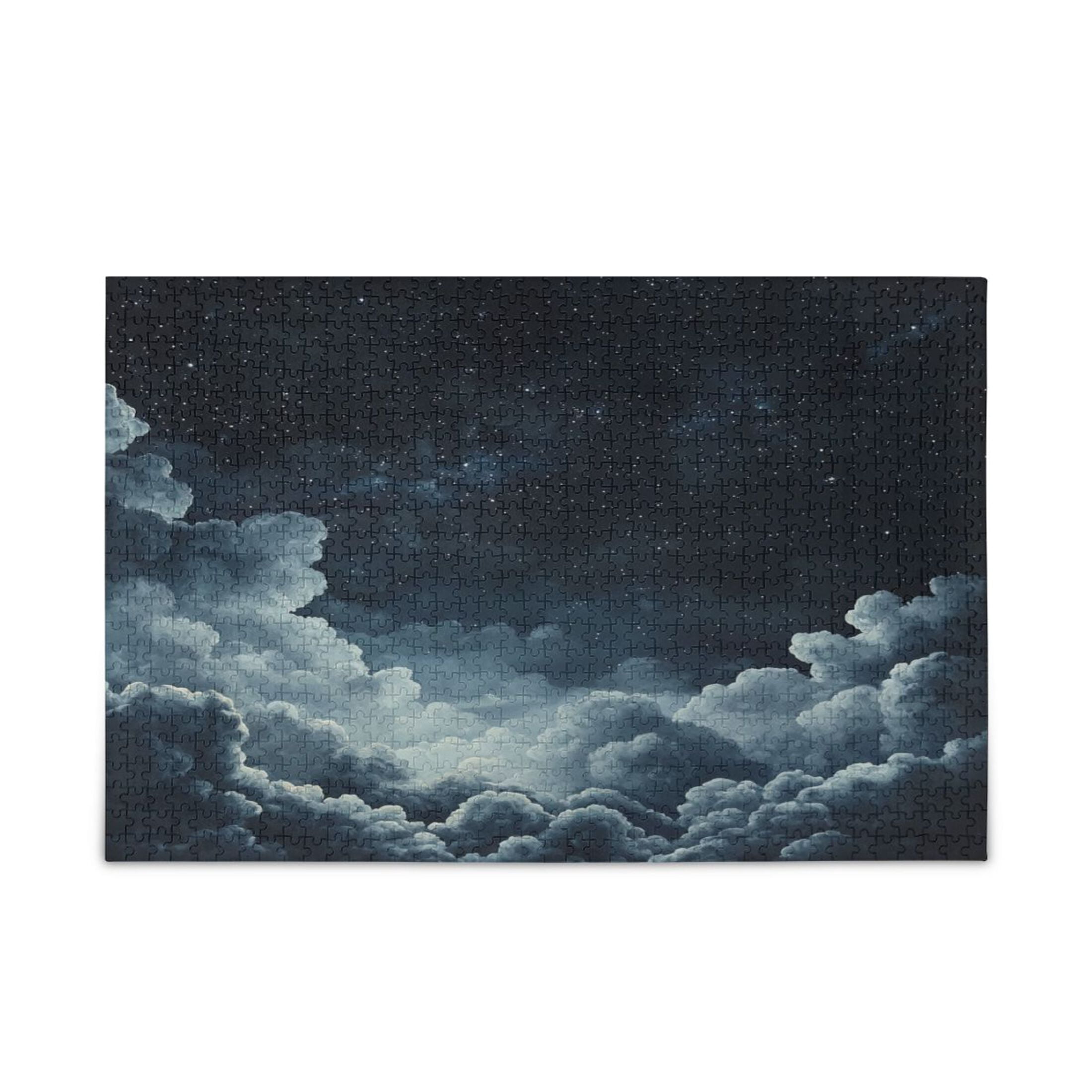 WOBOGO Starry Night Sky Picture Puzzle Challenge 500 Piece Jigsaw ...