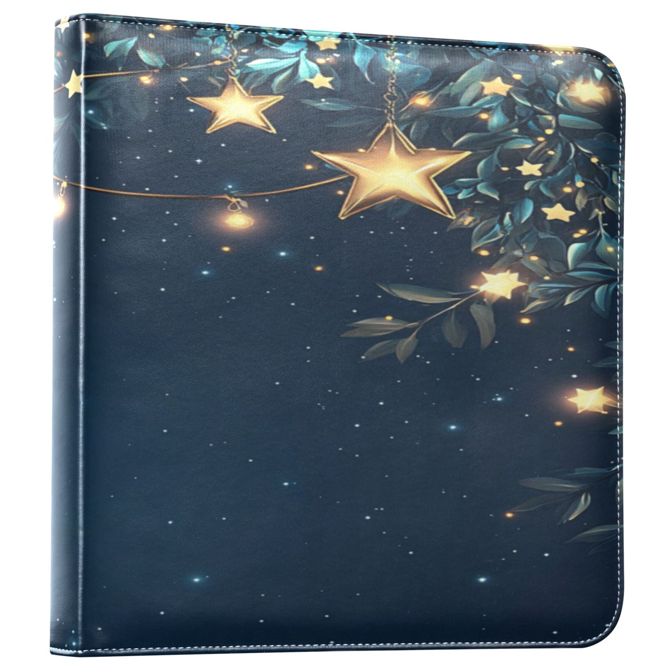 WOBOGO Stars on A Dark Blue Sky Photo Albums 20 pages large capacity ...