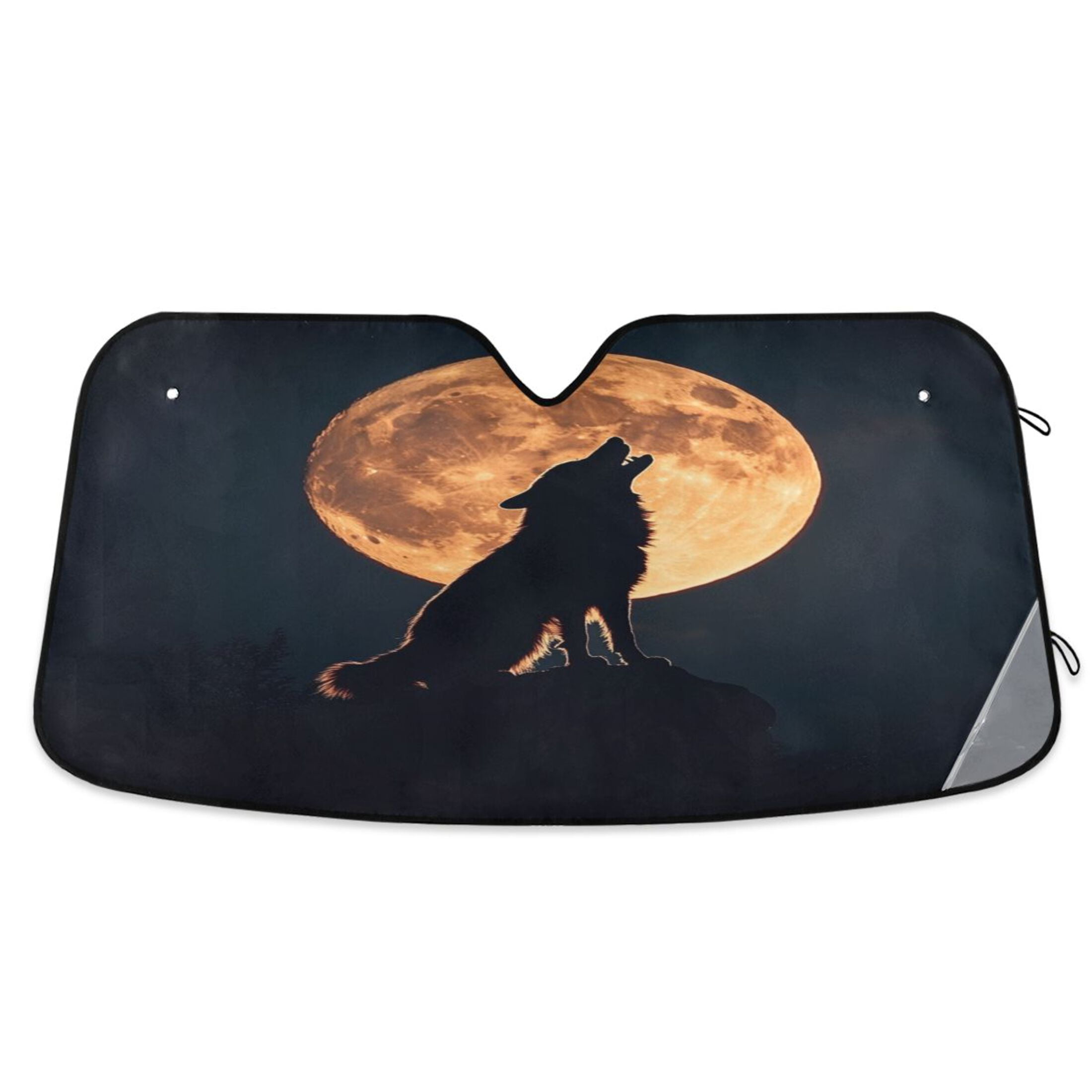 WOBOGO The Legend Of Starving Wolf Car Windshield Sunshades Autopilot ...