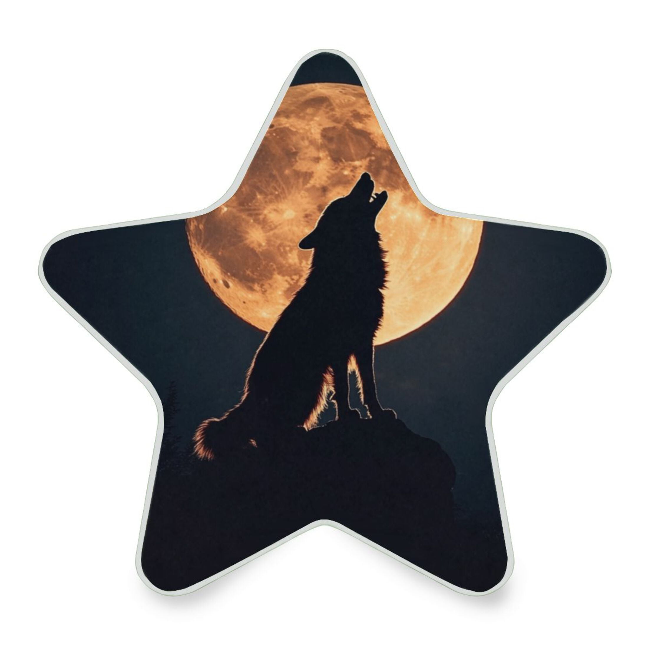 WOBOGO The Legend Of Starving Wolf LED Star Night Light 0.2 Watt Wall ...