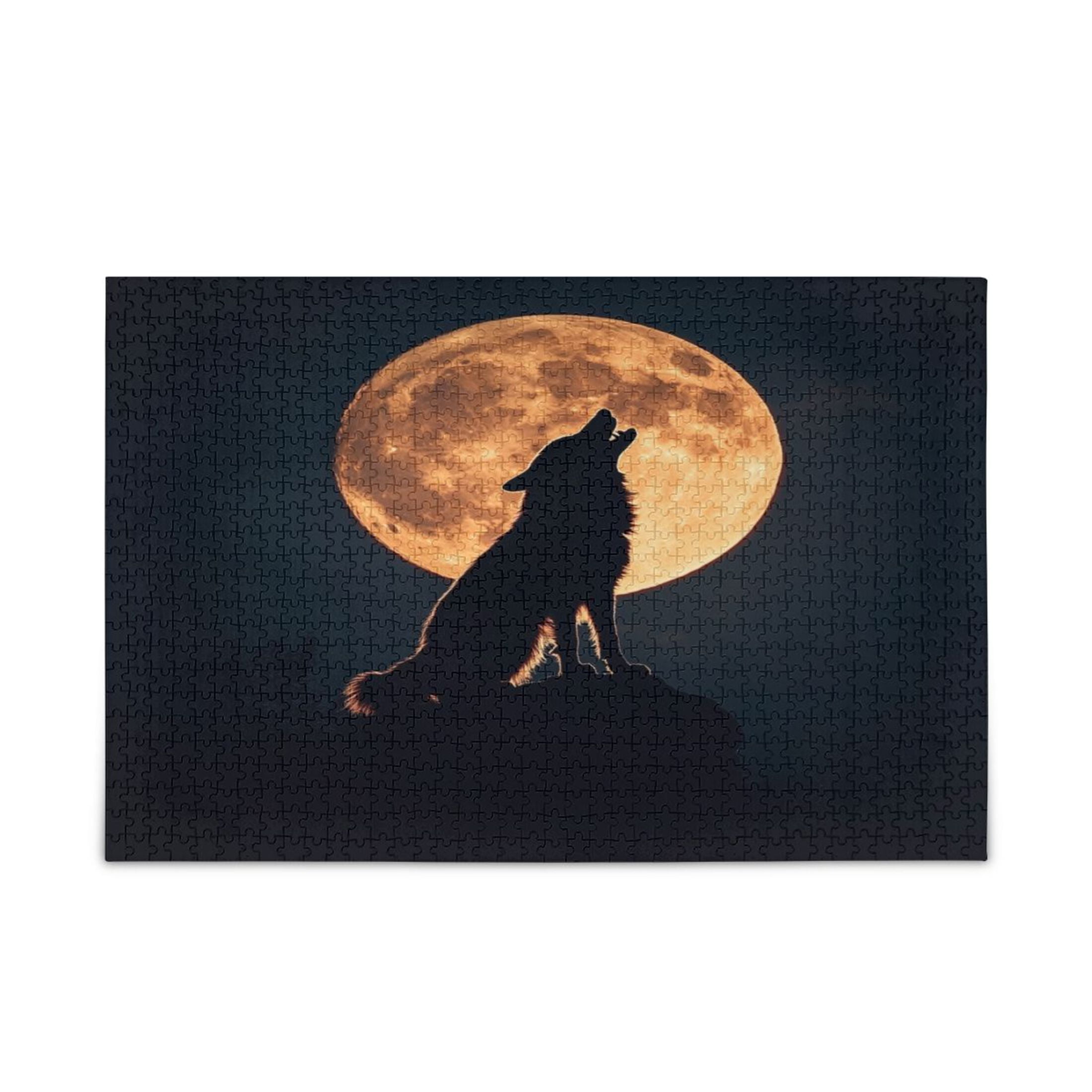 WOBOGO The Legend Of Starving Wolf Puzzle Challenge 500 Piece Jigsaw ...