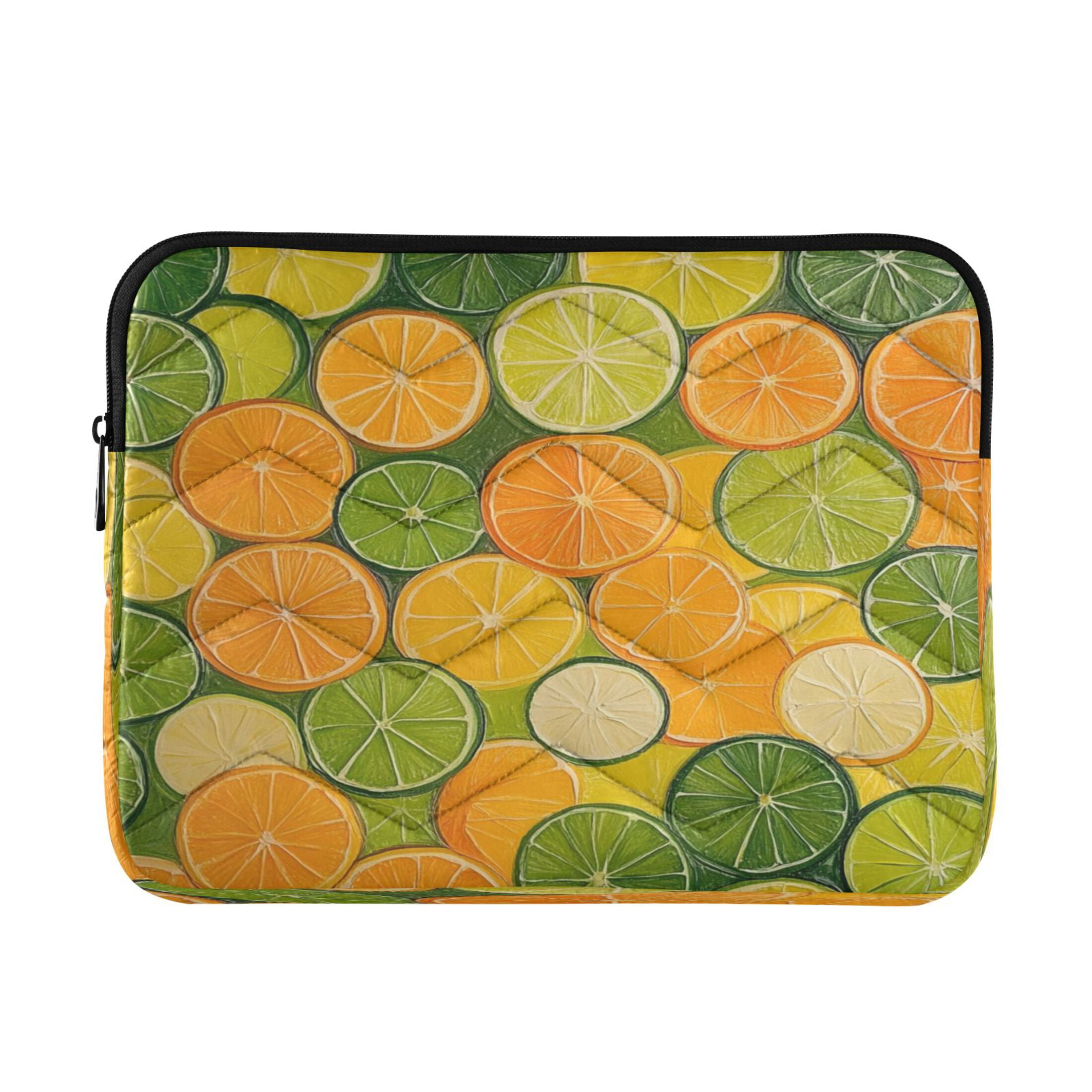 WOBOGO The Pattern Of Orange and Lime Slices Laptop Sleeve 15.7 inch ...