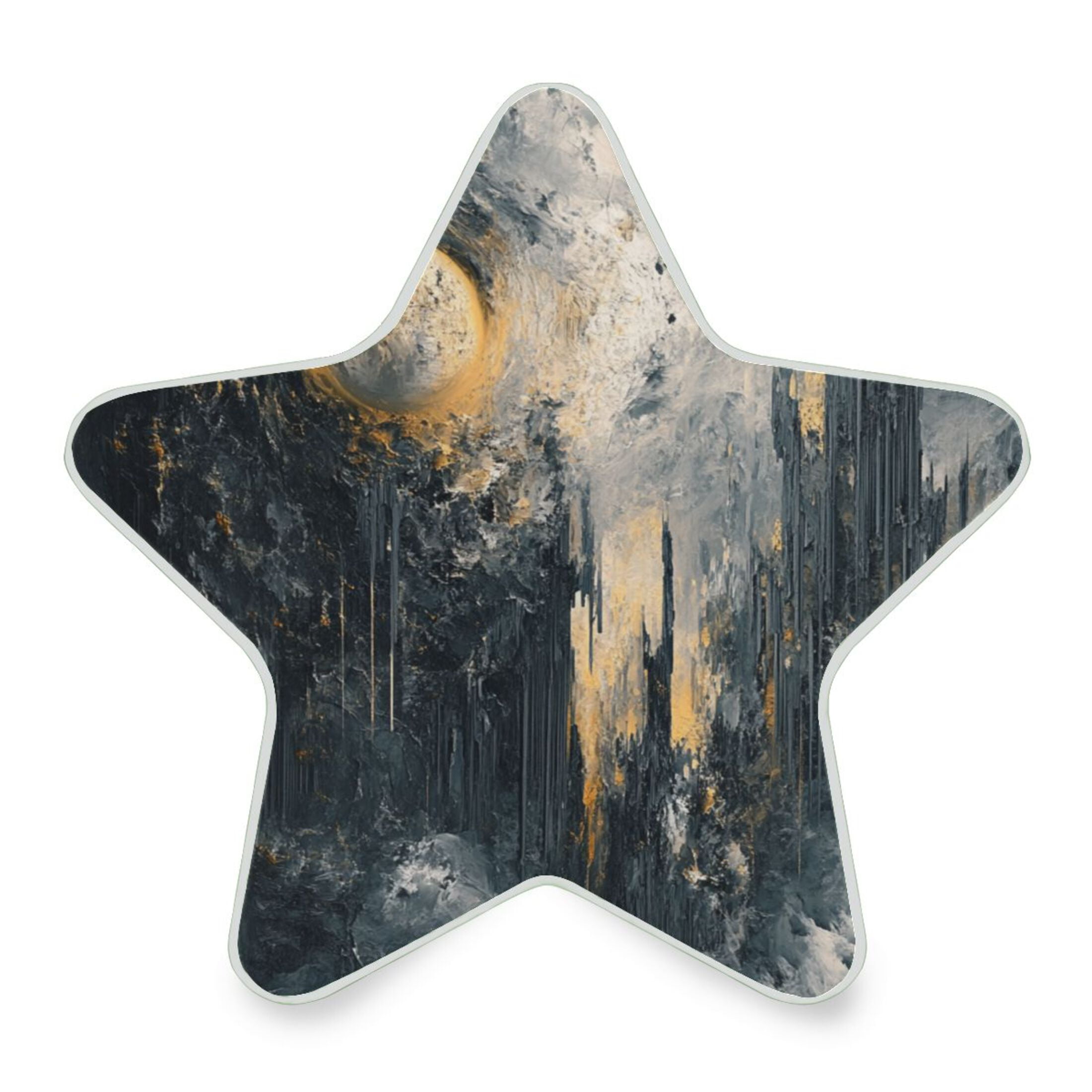 WOBOGO The Sun Of Abstract Art LED Star Night Light 0.2 Watt Wall Plug ...