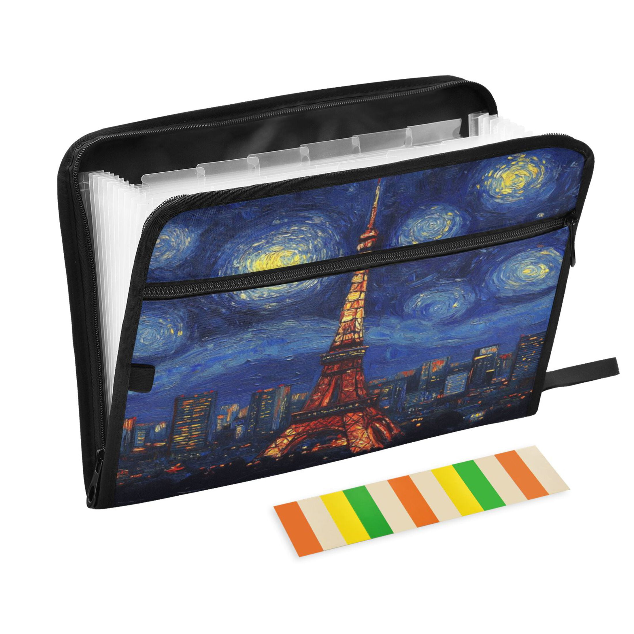 WOBOGO Tokyo Tower Night View Expanding File Folder Letter Size ...