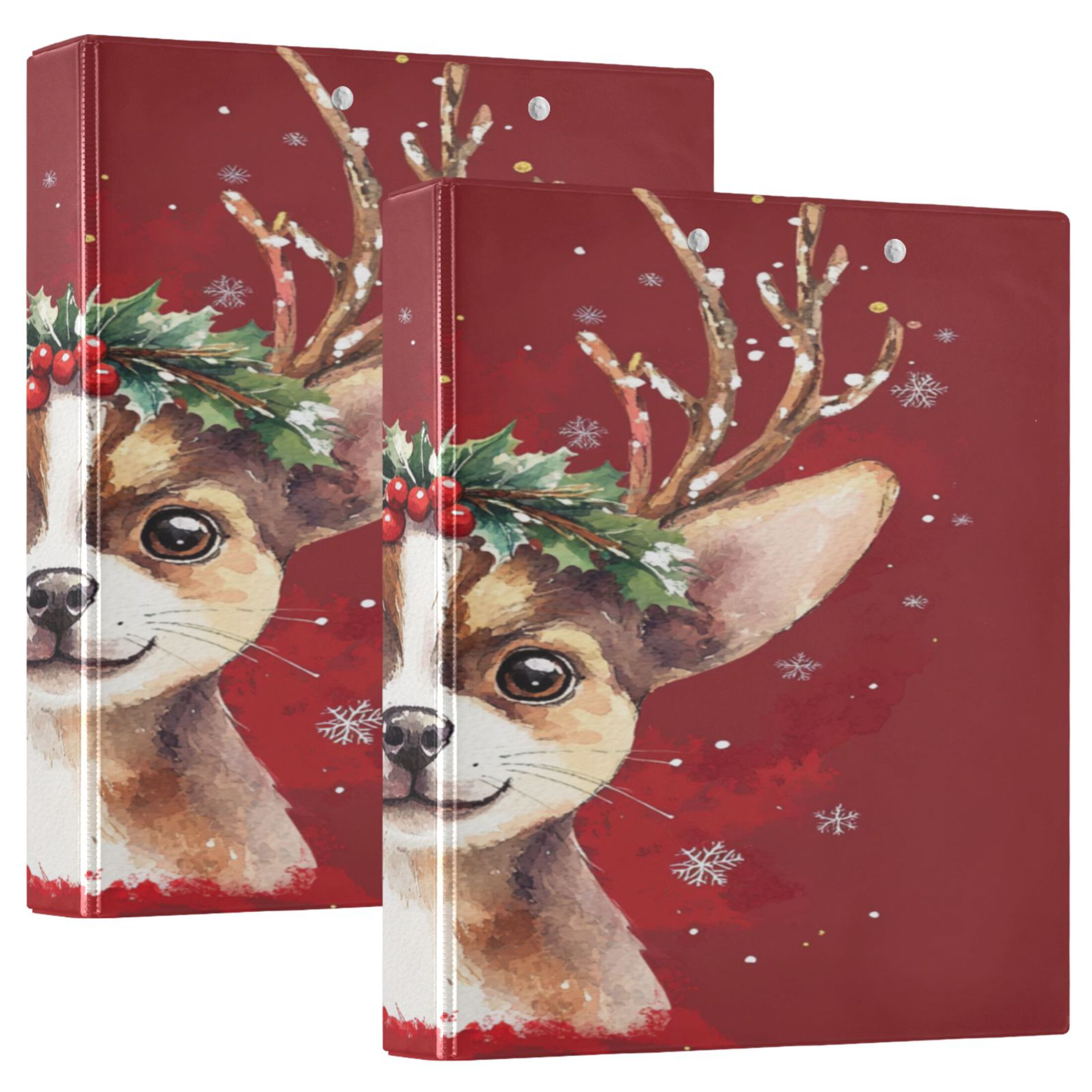 WOBOGO Watercolor Painting Of A Cute Dog File Folders Extra Large ...