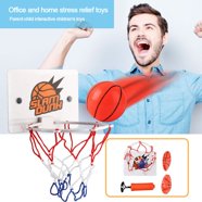 Zimtown Mini Wall Mount Basketball Hoop with Hang Backboard & Rim ...