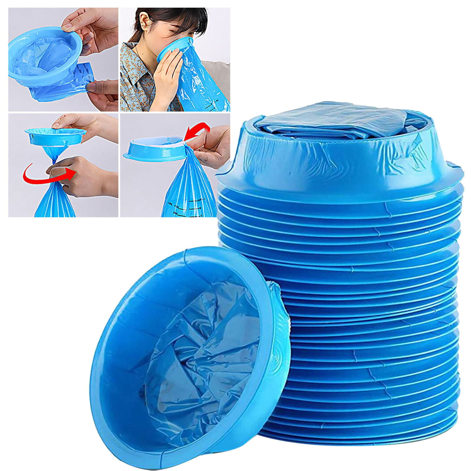 WOCACHI Density Vomit Bags Perfect for Morning Kids Pregnant Women ...