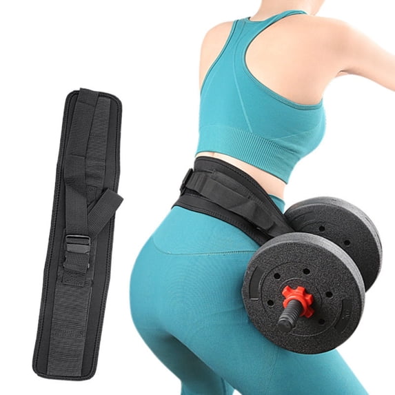 WOCACHI Exercise Hip Thrust Belt Easy to Use with Dumbbells Kettlebells ...