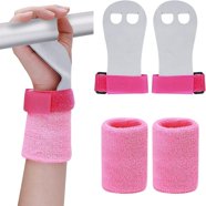 Grip Power Pads Heavy Duty PRO Metal Weight Lifting Steel Hooks, Set of ...