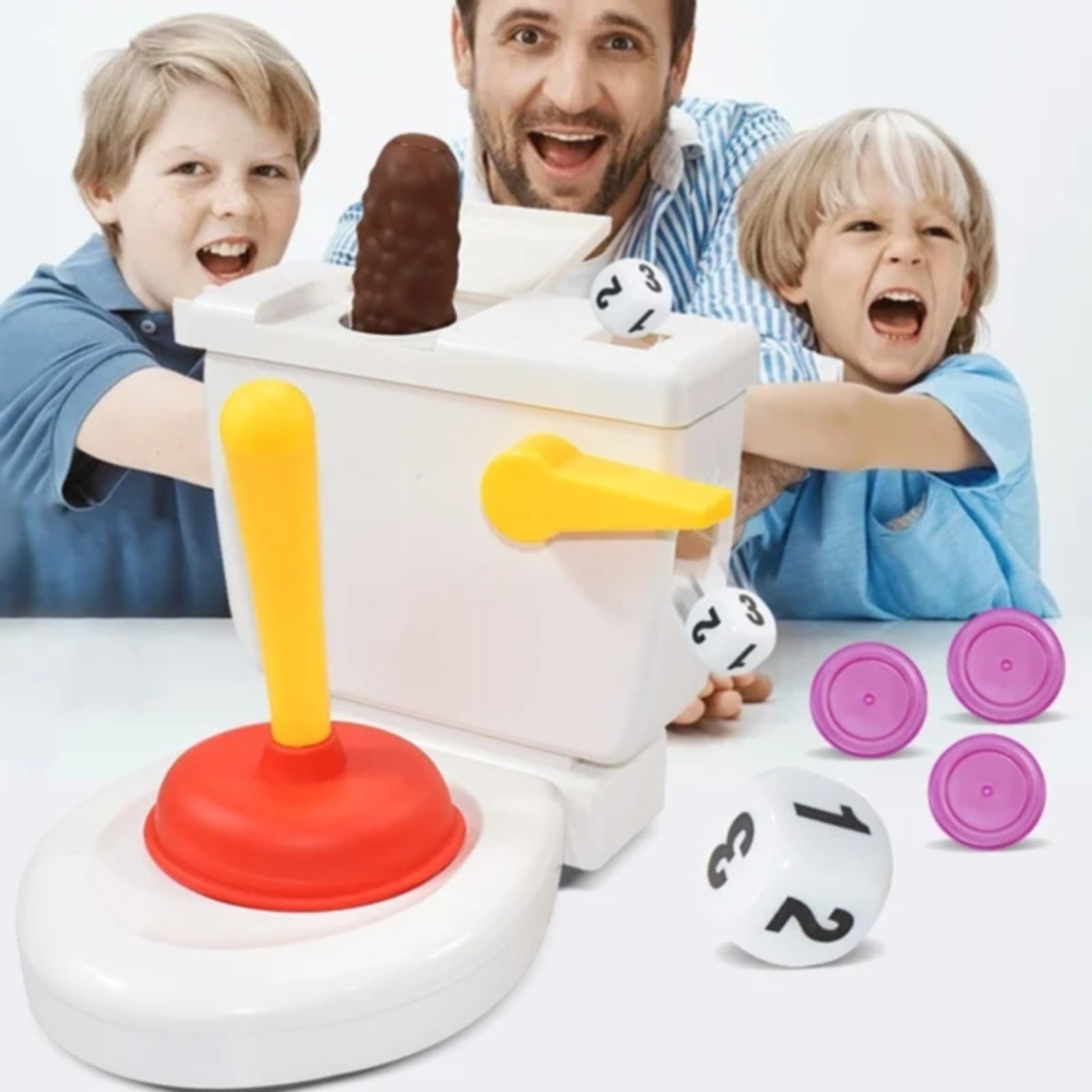 WOCACHI Poop Shoot Game for 26 Players Interactiive Gifts for Family ...