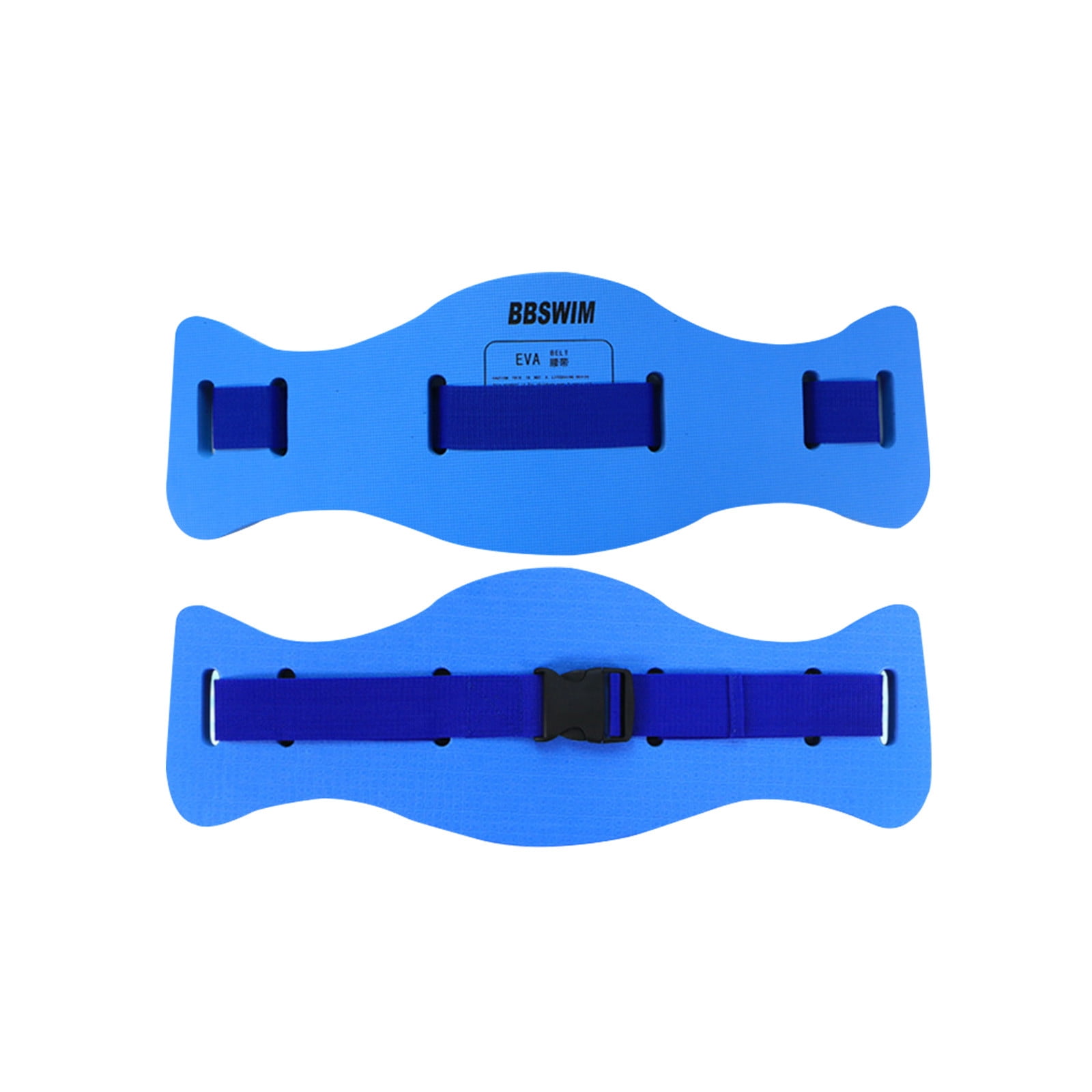 WOCACHI Swim Water Belt Adjustable Swim Floating Belt EVA Fish Shaped ...