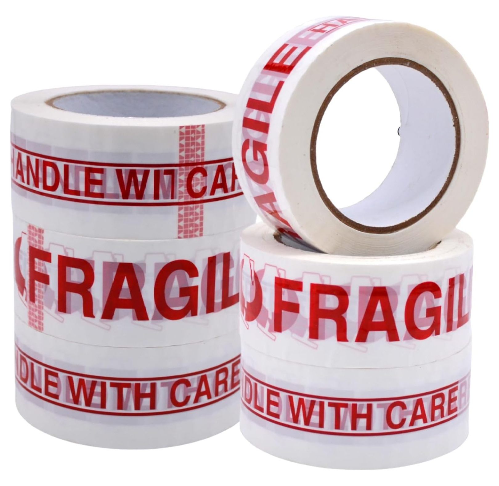 WOD CST2FW Fragile Tape Handle with Care Packing Tape 2 in. x 110 yds ...