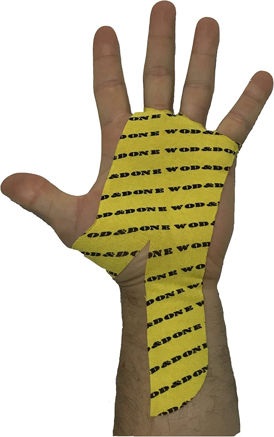 WOD&DONE Custom Hand Protection Athletic Tape Grips for Pullups ...