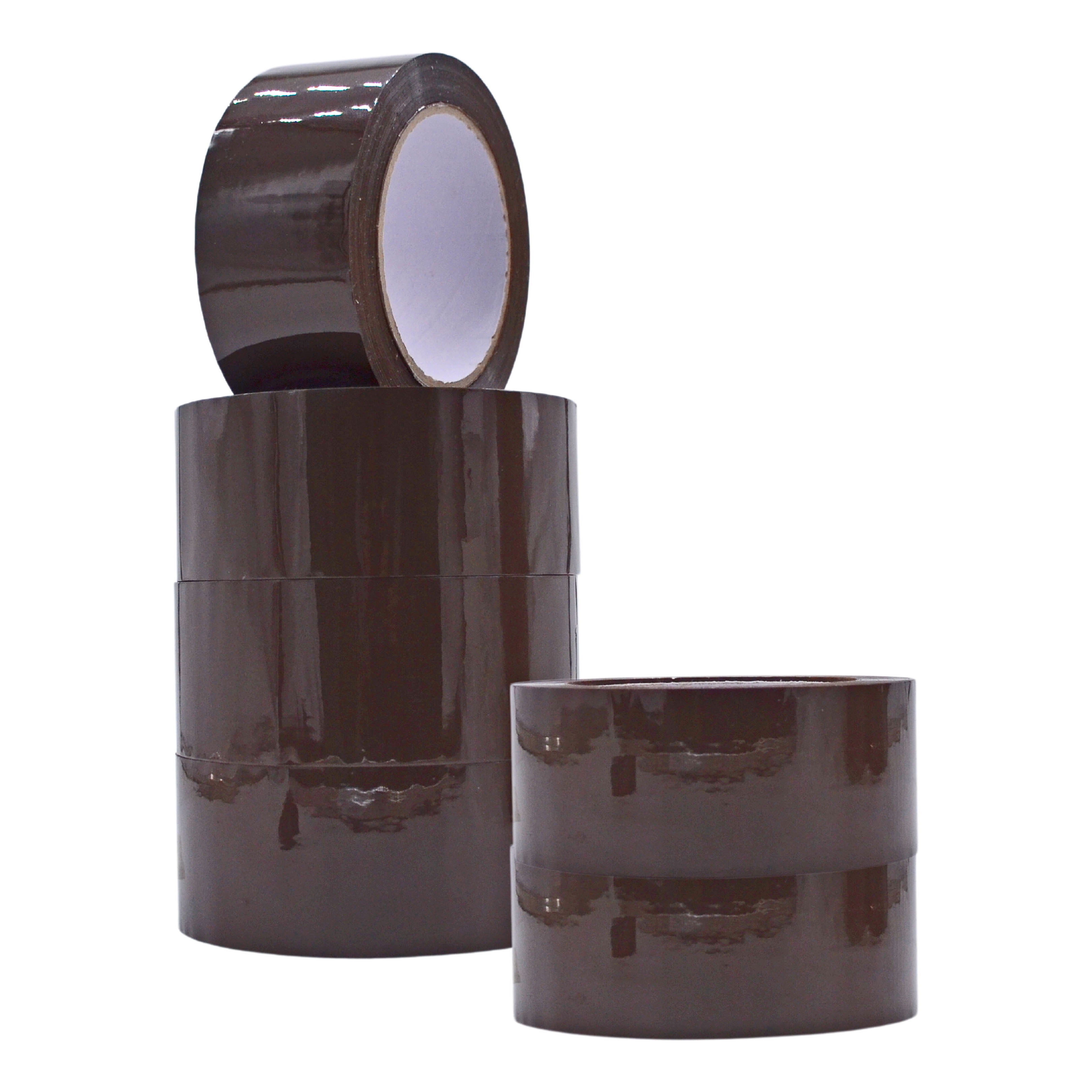 WOD OPP-20AW Tan Packing Tape - 2" in. x 60 Yards Per Roll (6 Rolls ...