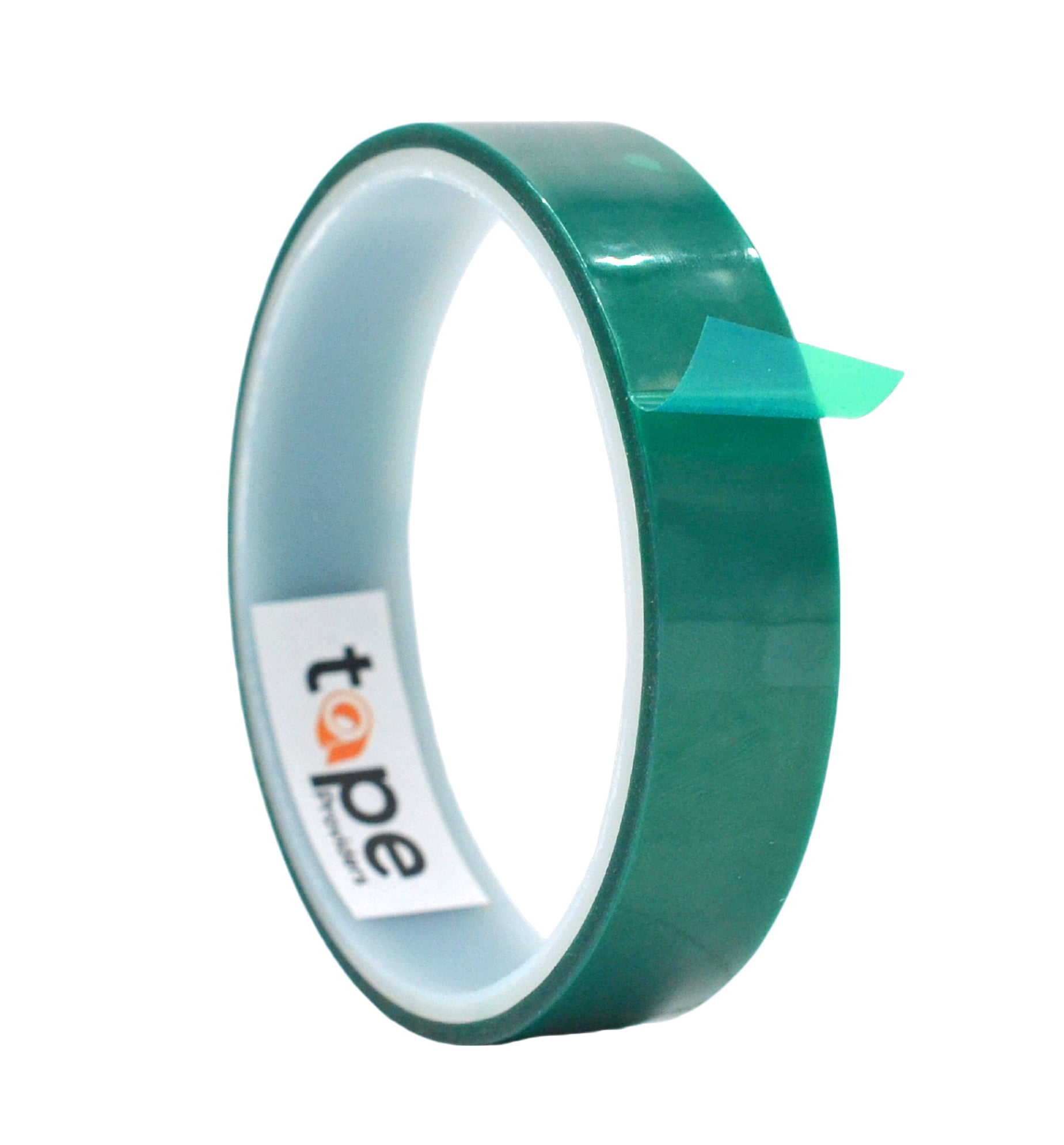 WOD PFT35GS High Temperature Polyester Green Masking Pet Tape. 3/4 inch ...