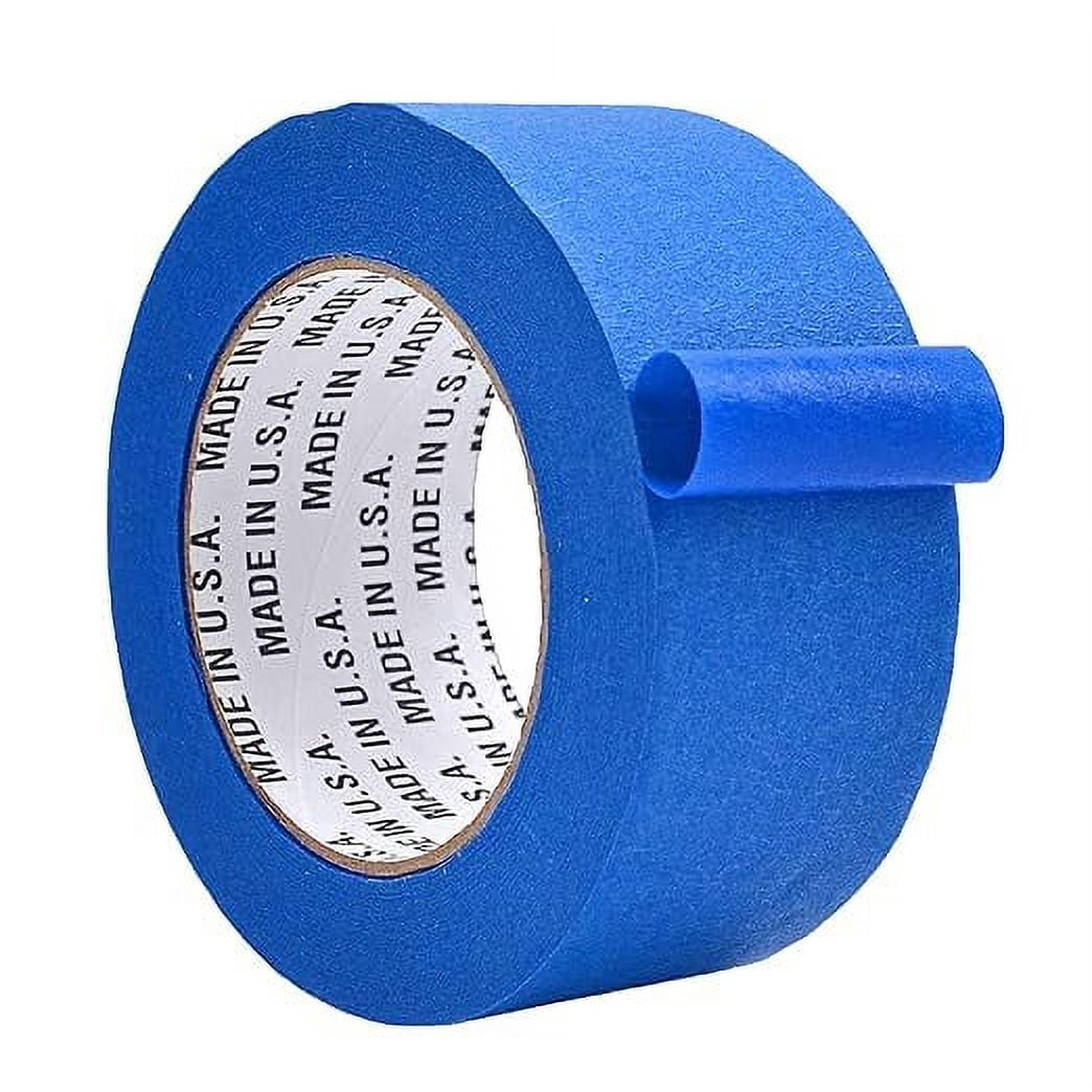 WOD PMT21B Blue Painter’s Tape - 2 inch x 60 yds. Thick & Wide Masking ...