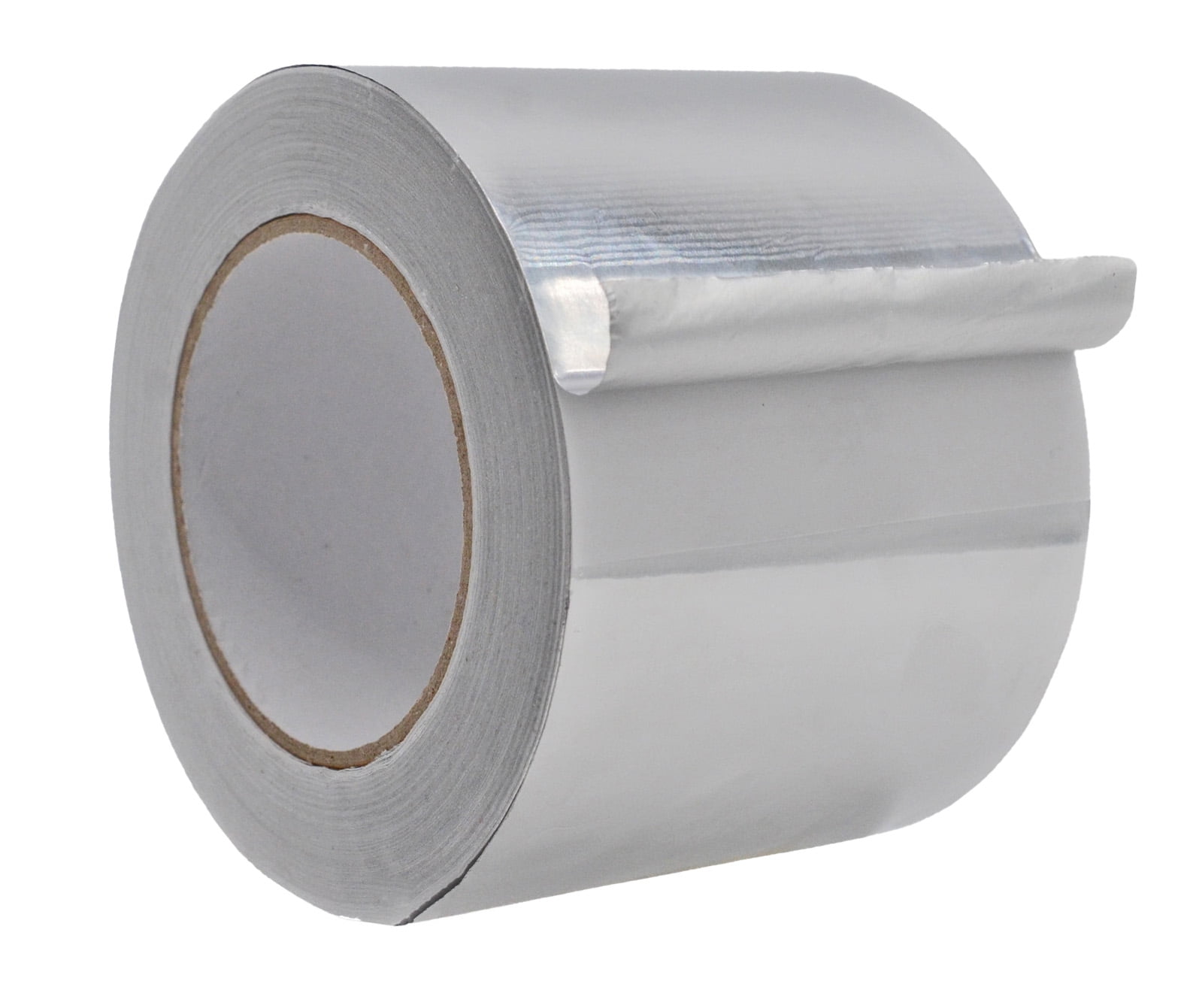 WOD Tape Aluminum Foil Tape 4 in. x 50 yd. Metal HVAC Repair Tape Ducts ...