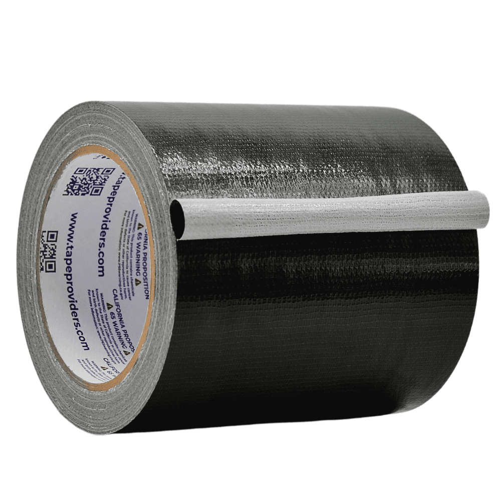 WOD Tape Black Duct Tape 4.72 in x 60 ft. Strong Waterproof DTC10 ...