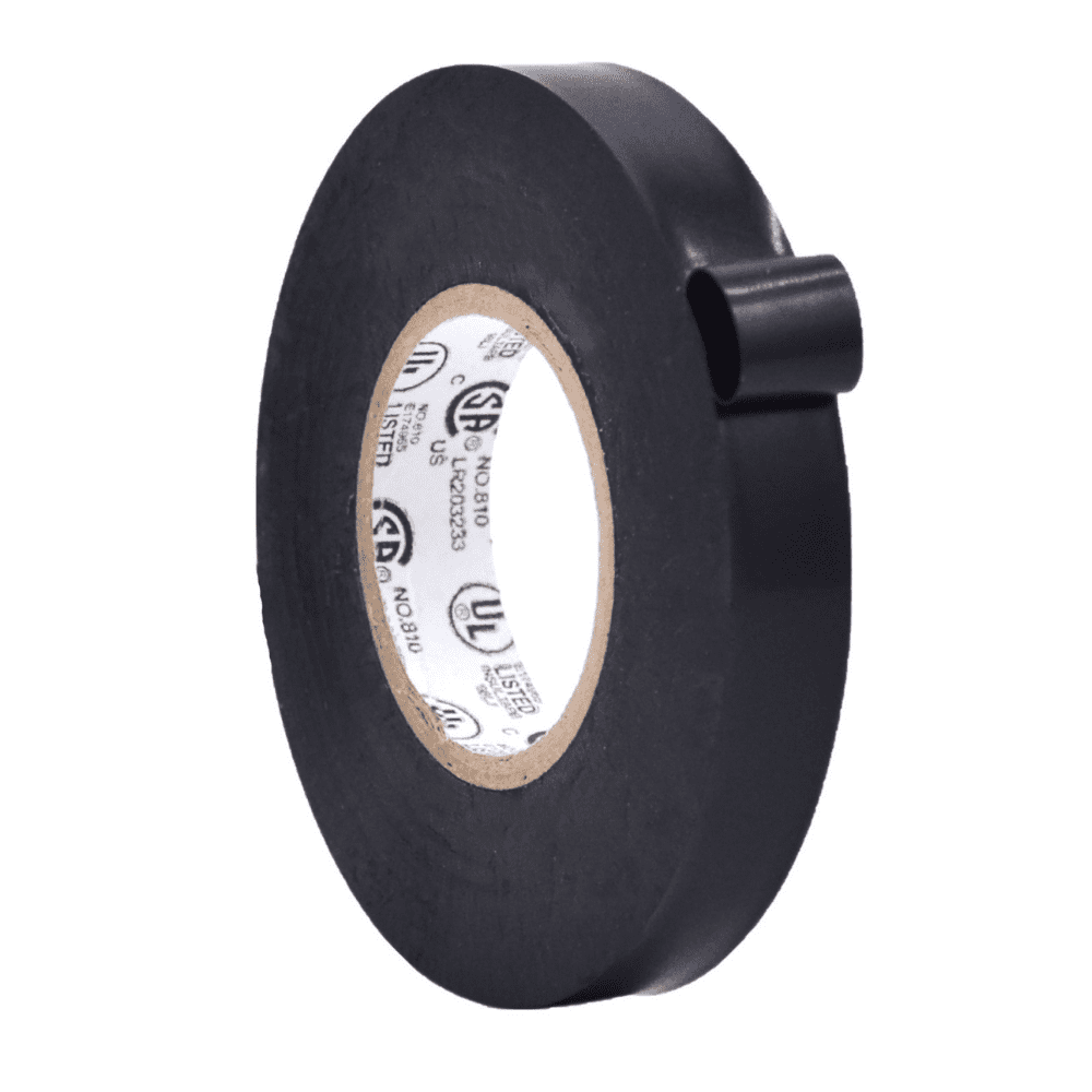 Wod Tape Black Electrical Tape General Purpose 12 In X 66 Ft High Temp