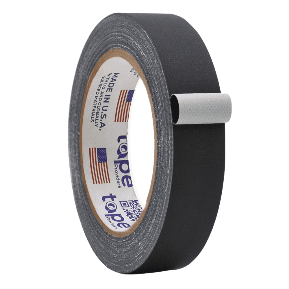 WOD Tape Black Gaffer Tape - 1 inch x 60 ft. - No Residue, Waterproof ...
