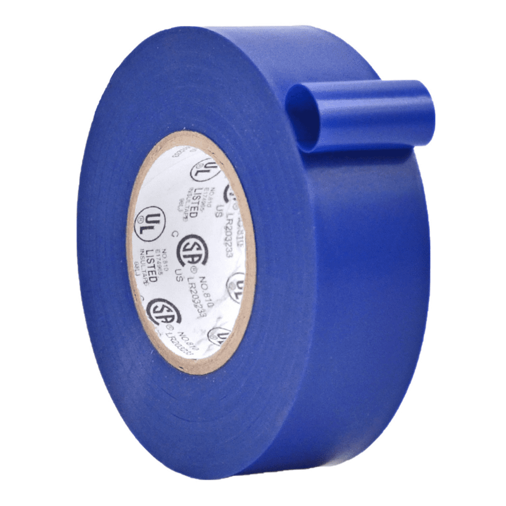 WOD Tape Blue Electrical Tape General Purpose 1 in. x 66 ft. High Temp ...