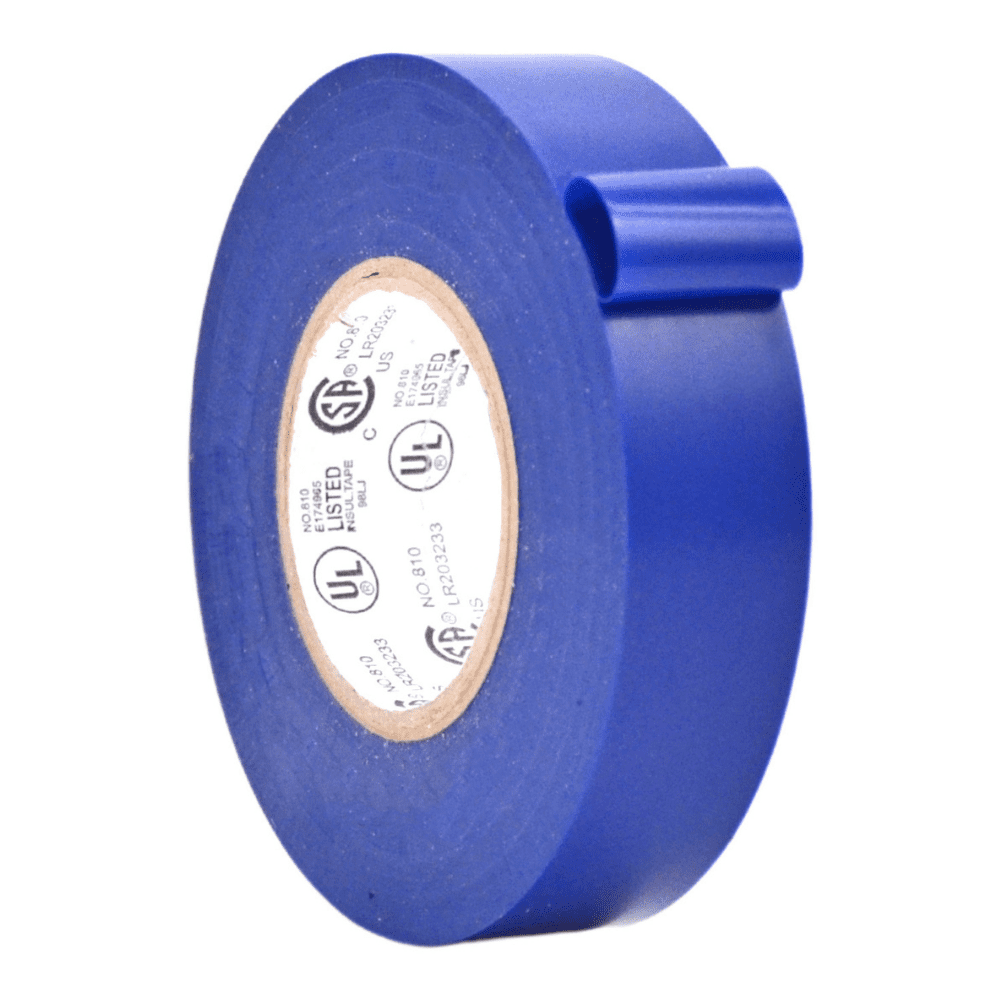 WOD Tape Blue Electrical Tape General Purpose 3/4 in. x 66 ft. High ...