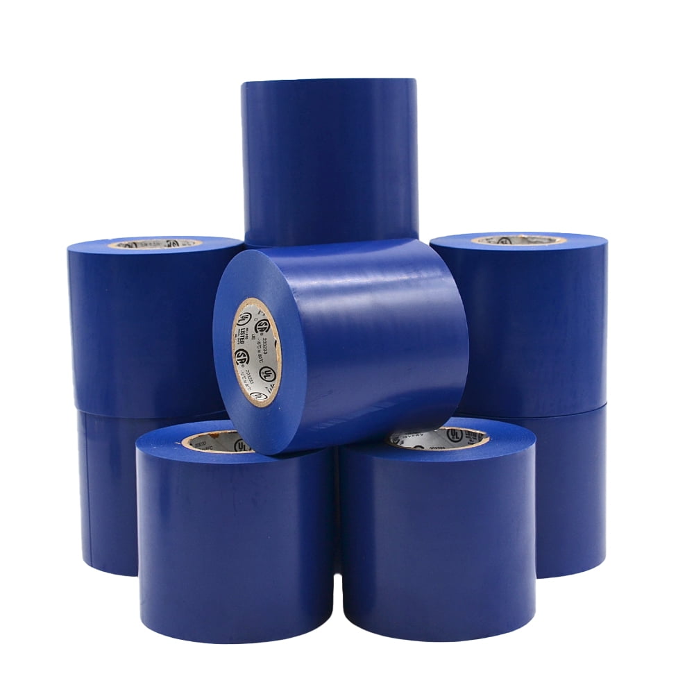 WOD Tape Blue Electrical Tape General Purpose 3 in. x 66 ft. High Temp ...
