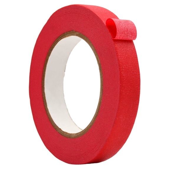 WOD Tape Colored Masking Tape Red 3/4 in. x 60 yd. Fun Arts - Walmart.com