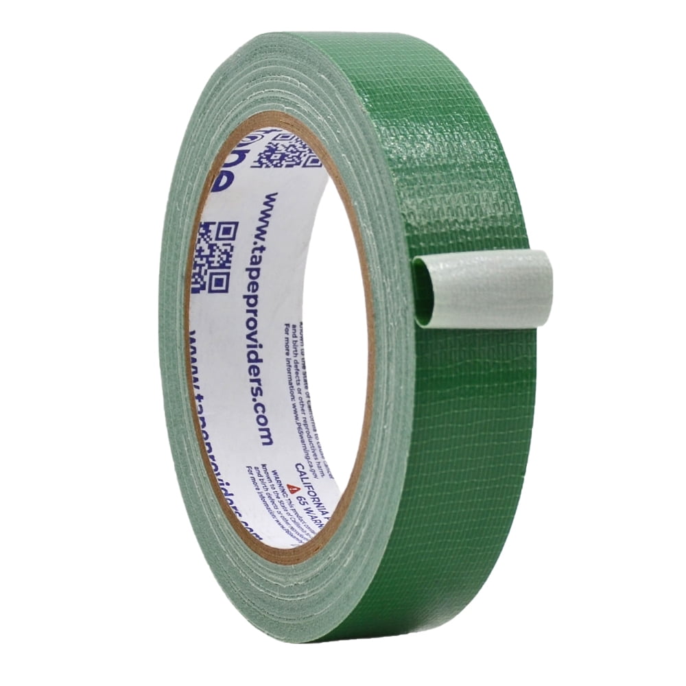 WOD Tape Dark Green Duct Tape 0.94 in x 60 ft. Strong Waterproof DTC10 ...