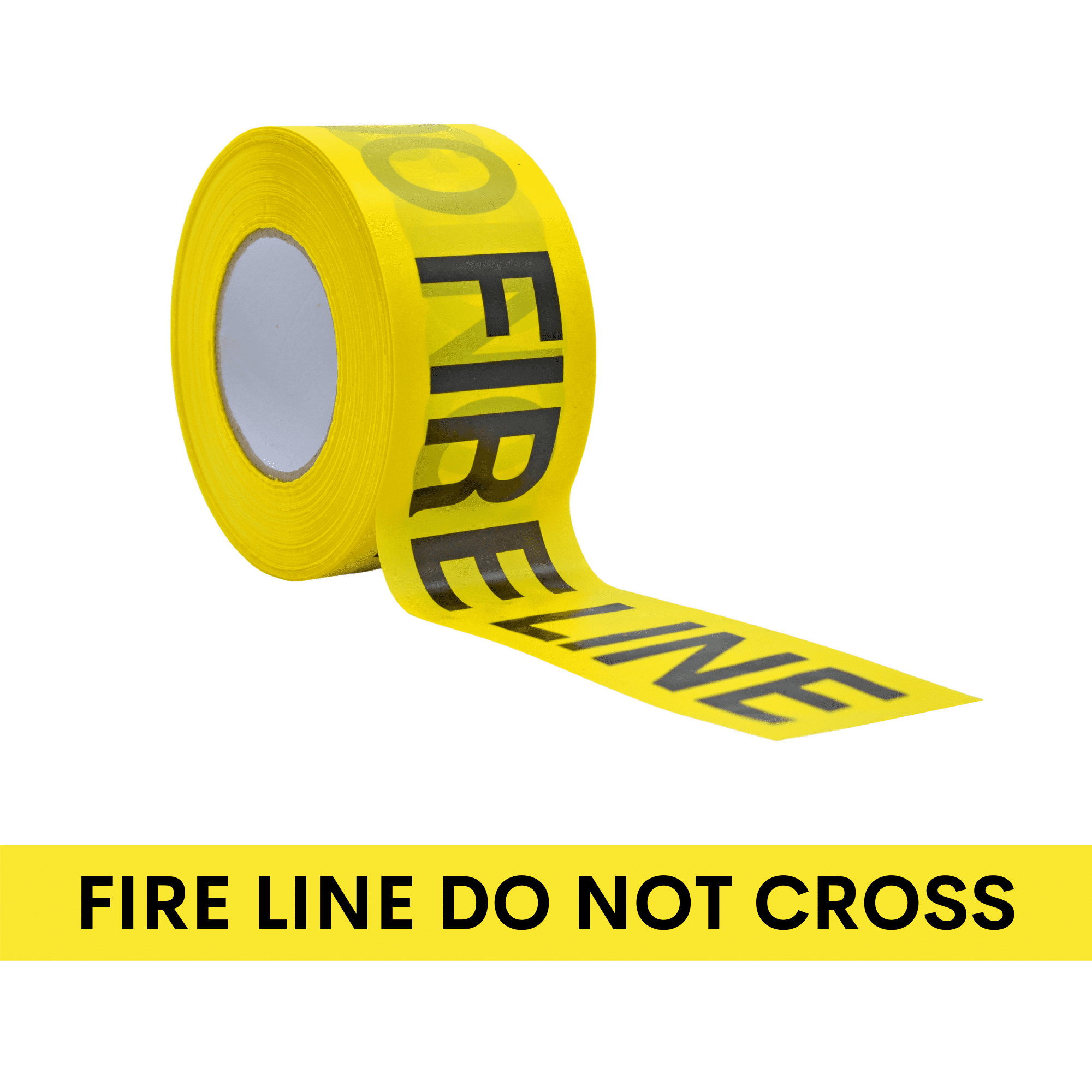 WOD Tape Flagging Tape 3 in. x 1000 ft. "Fire Line Do Not Cross ...