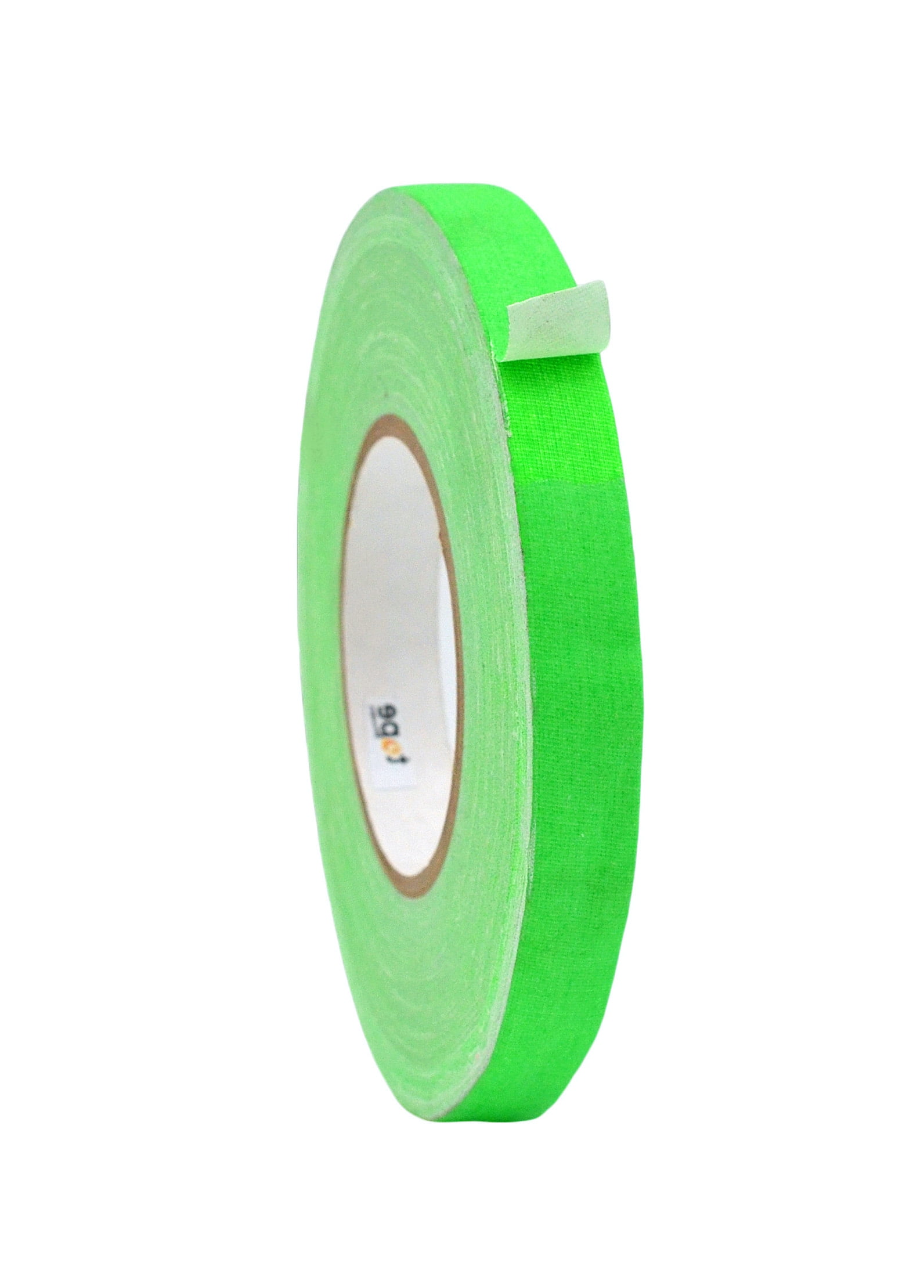 WOD Tape Fluorescent Green Gaffer Tape - 3/4 inch x 60 ft. - No Residue ...