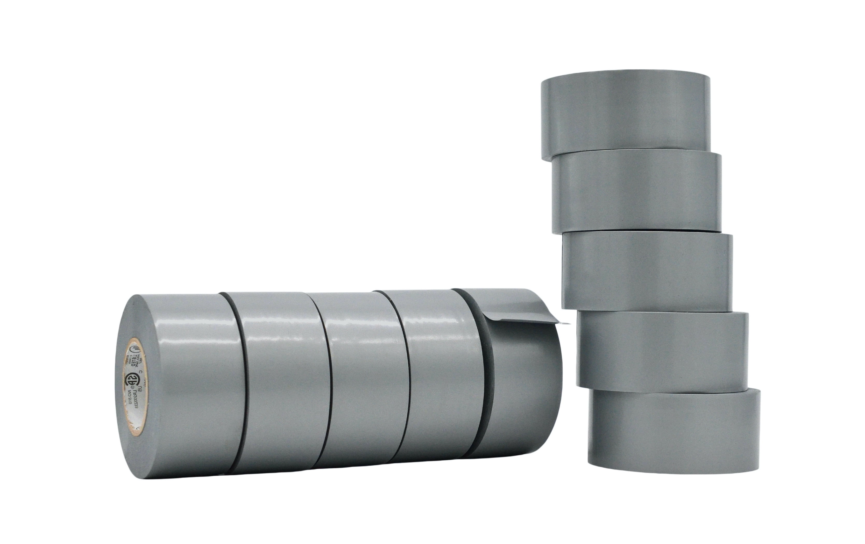 WOD Tape Gray Electrical Tape General Purpose 1.5 in. x 66 ft. High ...
