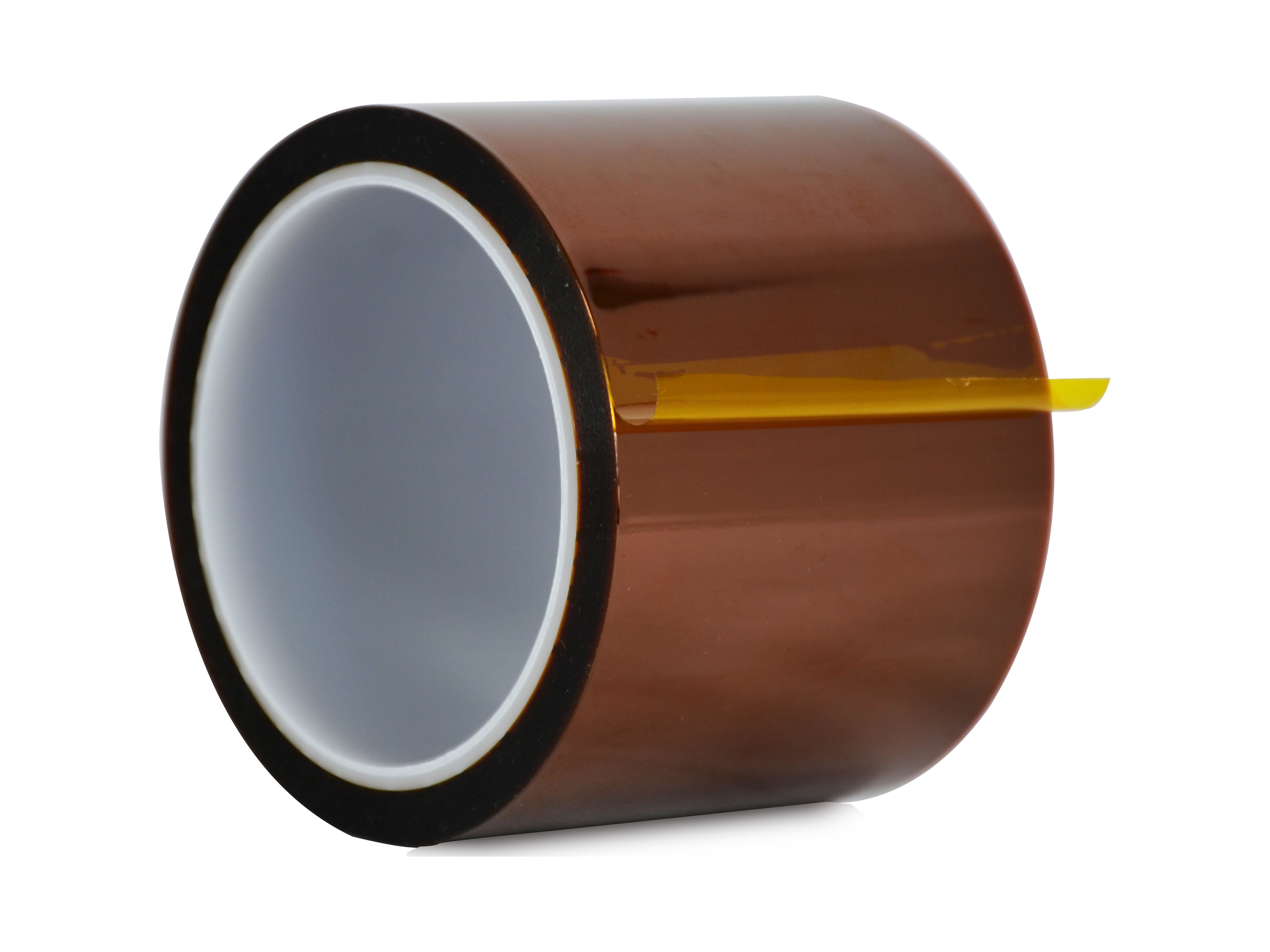 WOD Tape Kapton Tape 4 in. x 36 yd. Amber Polyimide High Temperature ...