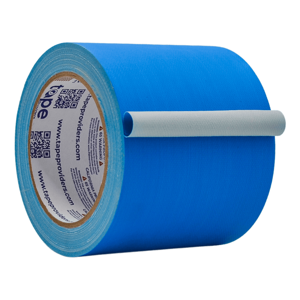 WOD Tape Light Blue Gaffer Tape - 4 inch x 60 ft. - No Residue ...