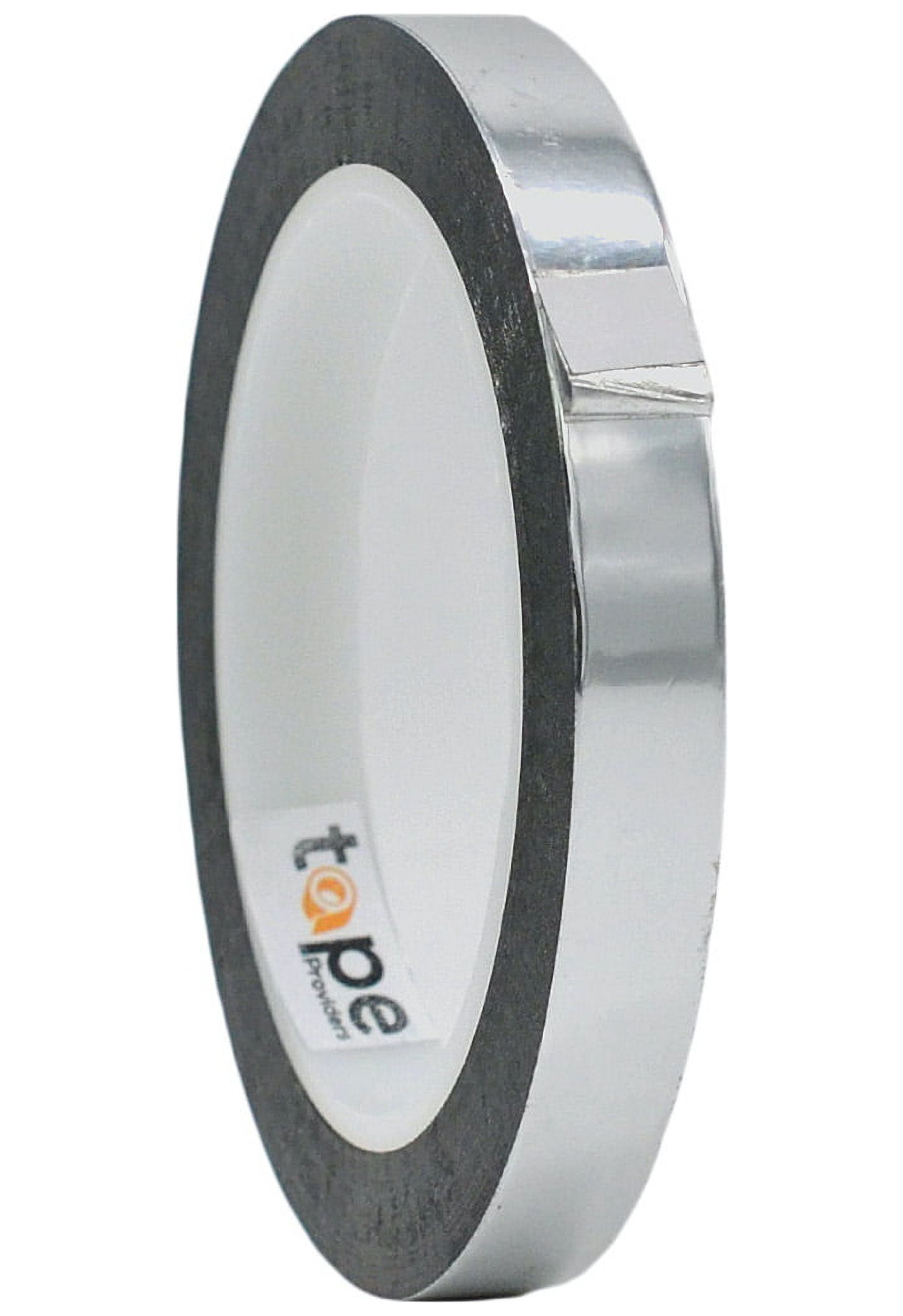 WOD Tape Metallic Silver Tape 0.5 in. x 72 yd. Washi Crafting Tape ...
