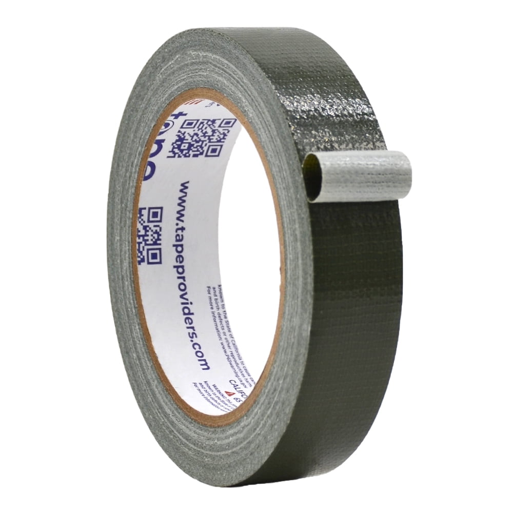 WOD Tape Olive Duct Tape 0.94 in x 60 ft. Strong Waterproof DTC10 ...