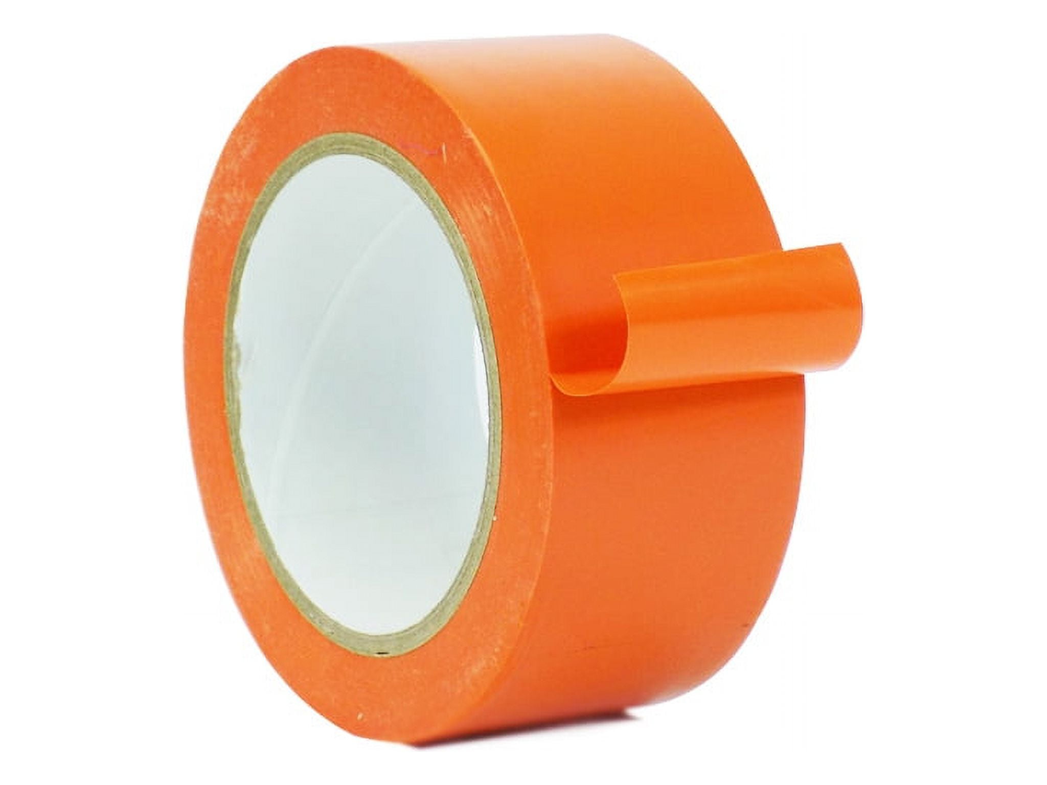 WOD Tape Orange Vinyl Pinstriping Tape 3 in. x 36 yd. School Floor ...