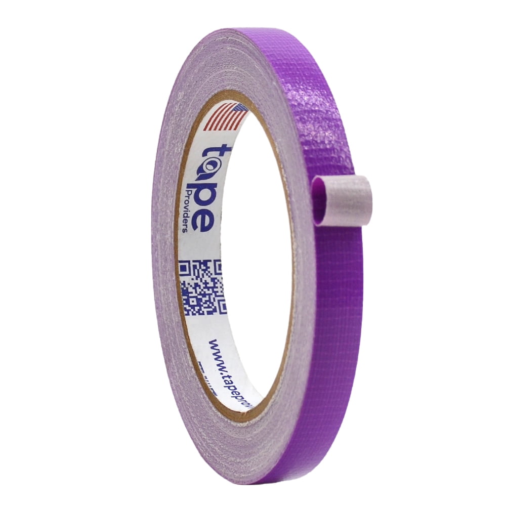 WOD Tape Purple Duct Tape 0.47 in x 60 ft. Strong Waterproof DTC10 ...