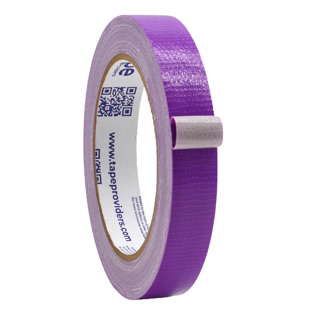 WOD Tape Purple Duct Tape 0.71 in x 60 ft. Strong Waterproof DTC10 ...