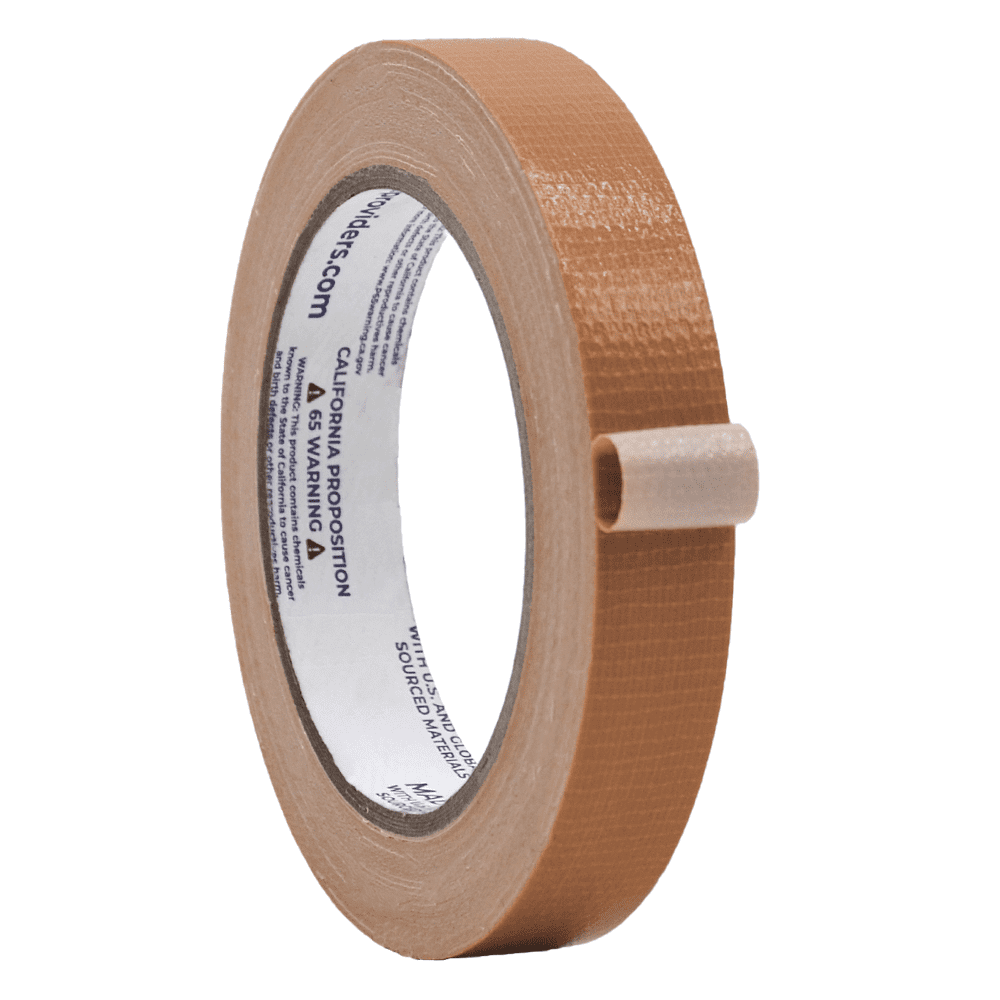 WOD Tape Tan Duct Tape 0.71 in x 60 ft. Strong Waterproof DTC10 ...