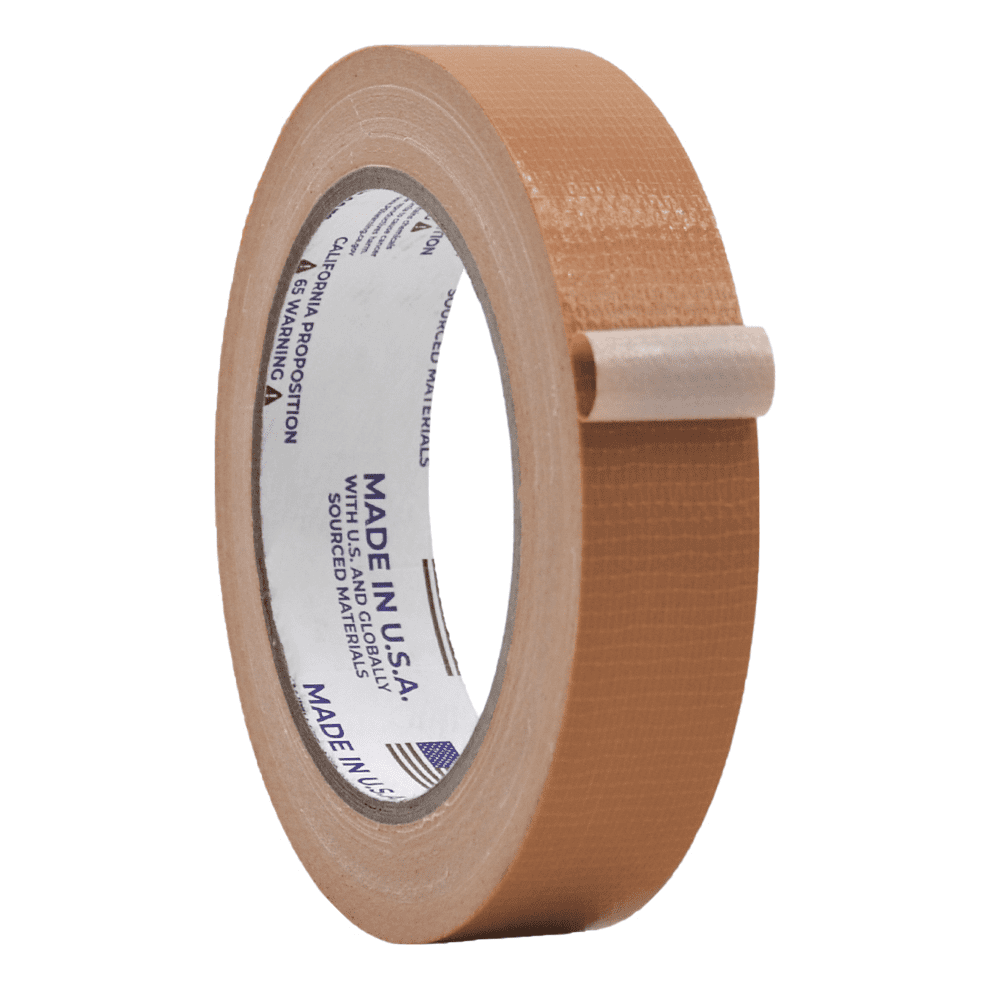 WOD Tape Tan Duct Tape 0.94 in x 60 ft. Strong Waterproof DTC10 ...