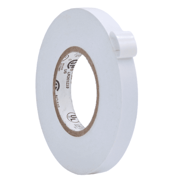 WOD Tape White Electrical Tape General Purpose 3/8 in. x 66 ft. High ...