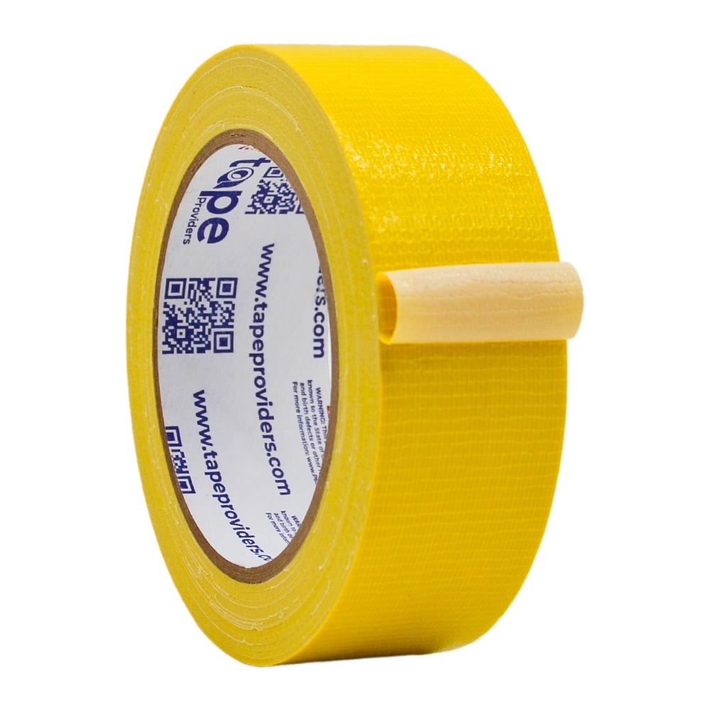 WOD Tape Yellow Duct Tape 1.42 in x 60 ft. Strong Waterproof DTC10 ...