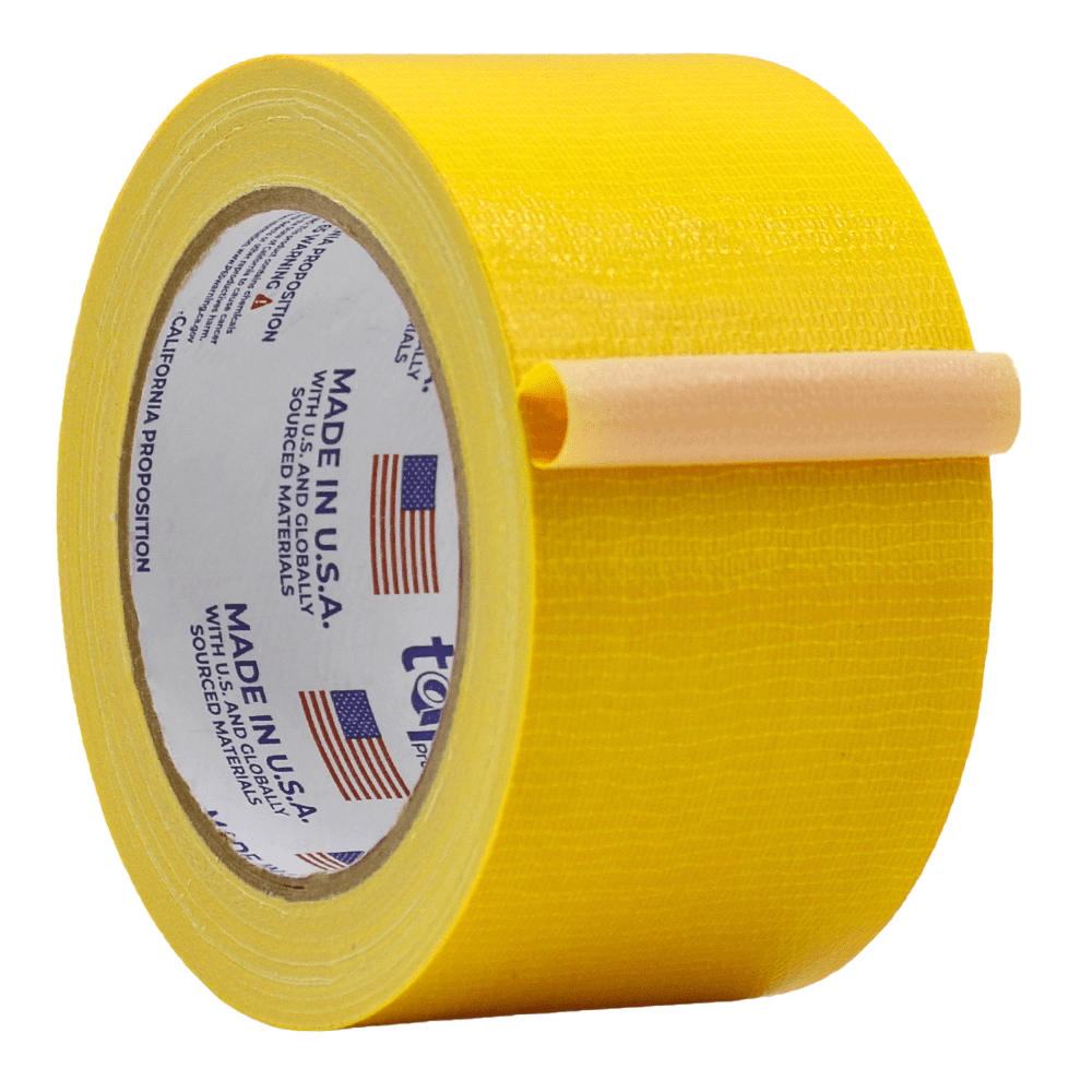 WOD Tape Yellow Duct Tape 2.36 in x 60 ft. Strong Waterproof DTC10 ...