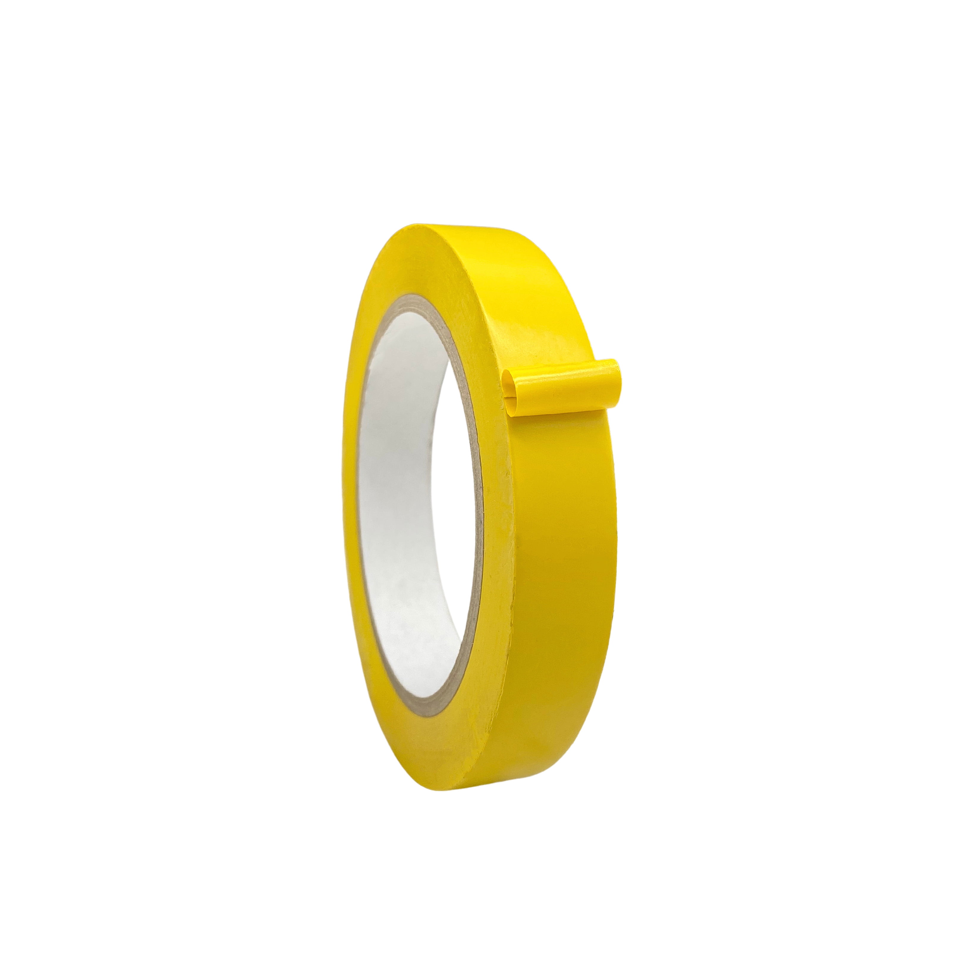 WOD Tape Yellow Vinyl Pinstriping Tape 3/4 in. x 36 yd. School Floor ...