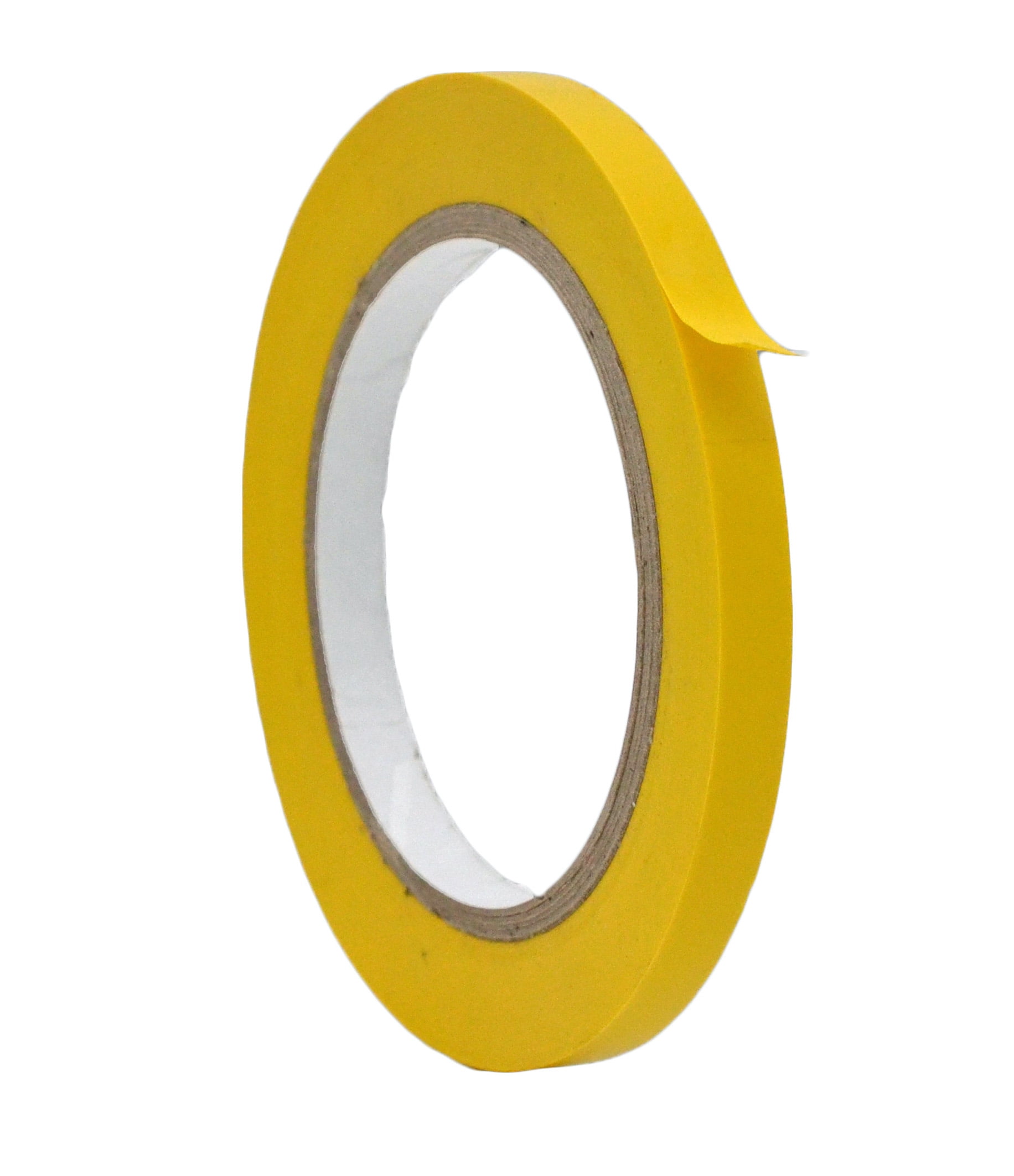 WOD Tape Yellow Vinyl Pinstriping Tape 3/8 in. x 36 yd. School Floor ...
